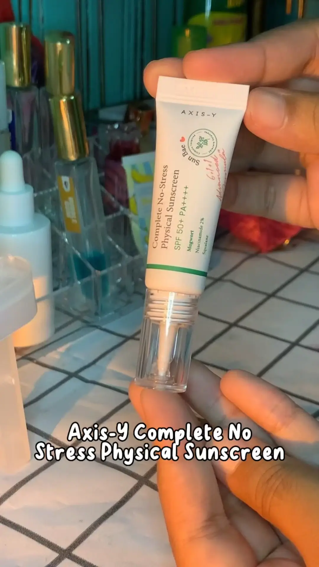 Axis - Y Sunscreen | Video diterbitkan oleh Ainn Shahnazz | Lemon8