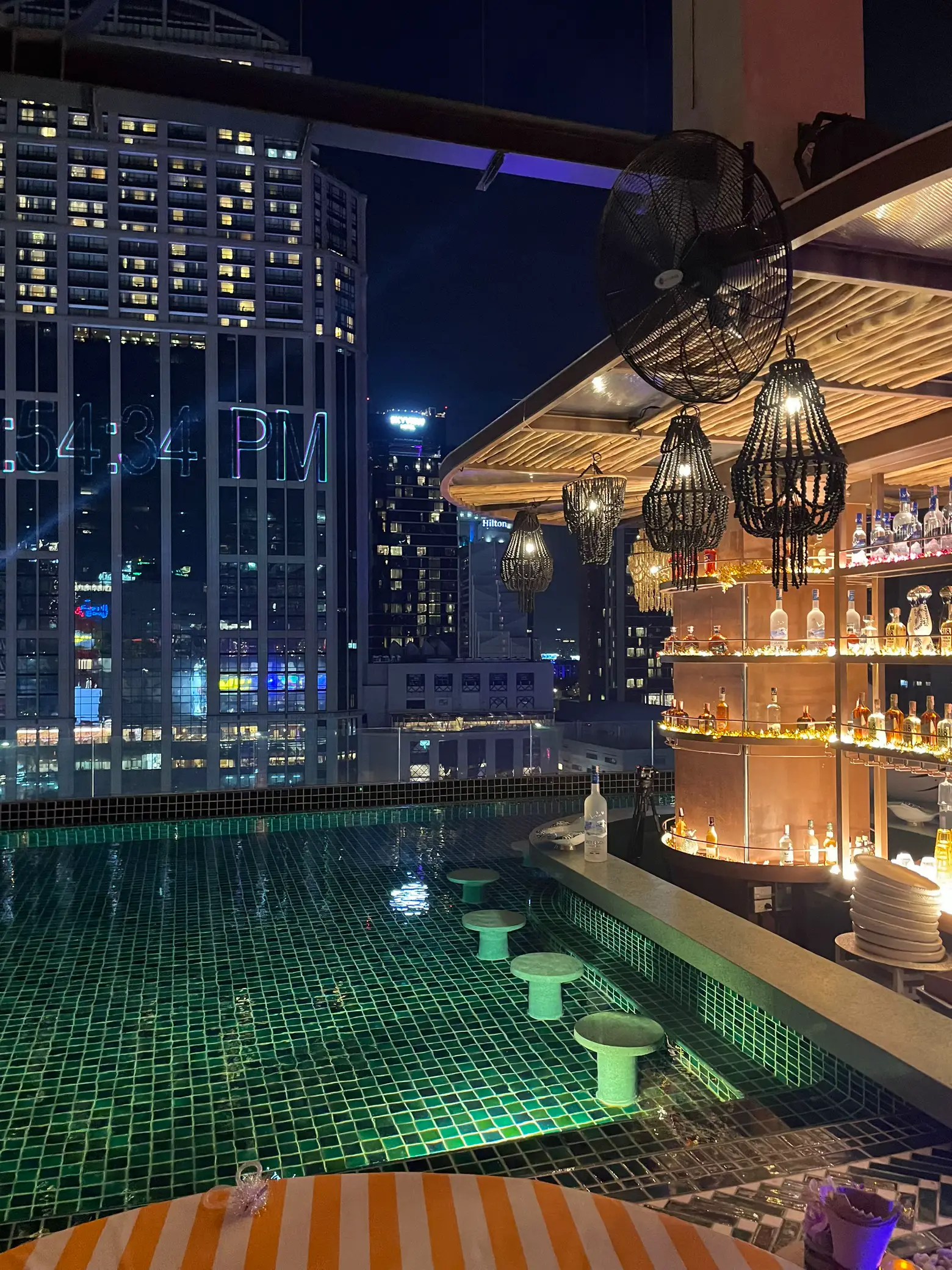 รีวิว countdown ที่ tribe sky beach club emsphere ชั้น 5 | แกลเลอรีที่ ...