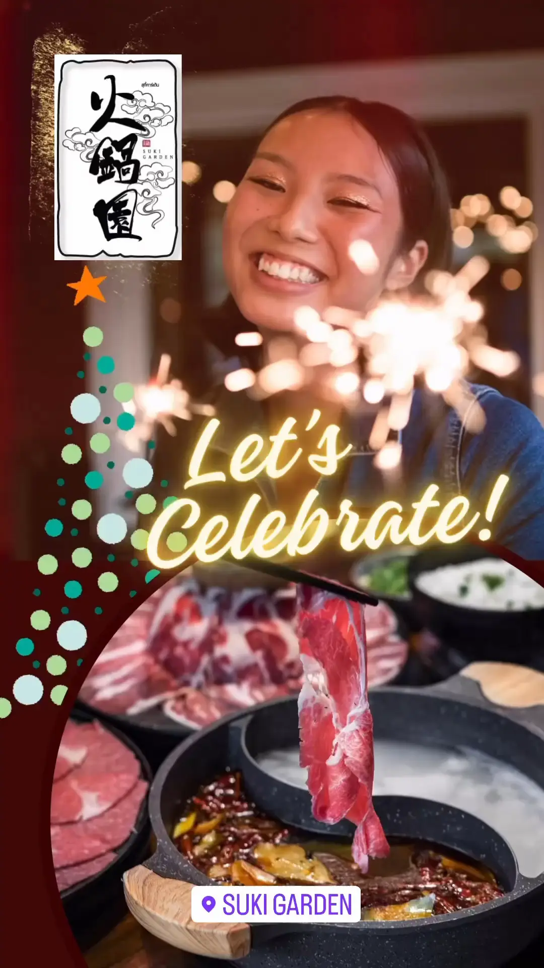 Let’s Celebrate | วิดีโอที่เผยแพร่โดย Suki garden | Lemon8