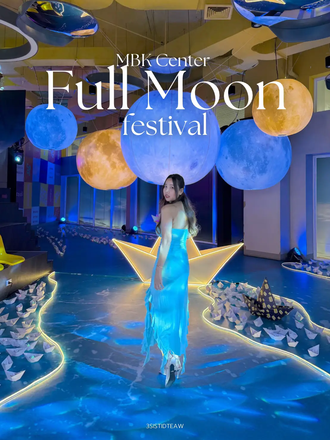 ร่วมสนุกกับเทศกาลลอยกระทง🌕🪷ในงาน Full Moon Festival | แกลเลอรีที่โพสต์โดย 3Sisติดเที่ยว | Lemon8