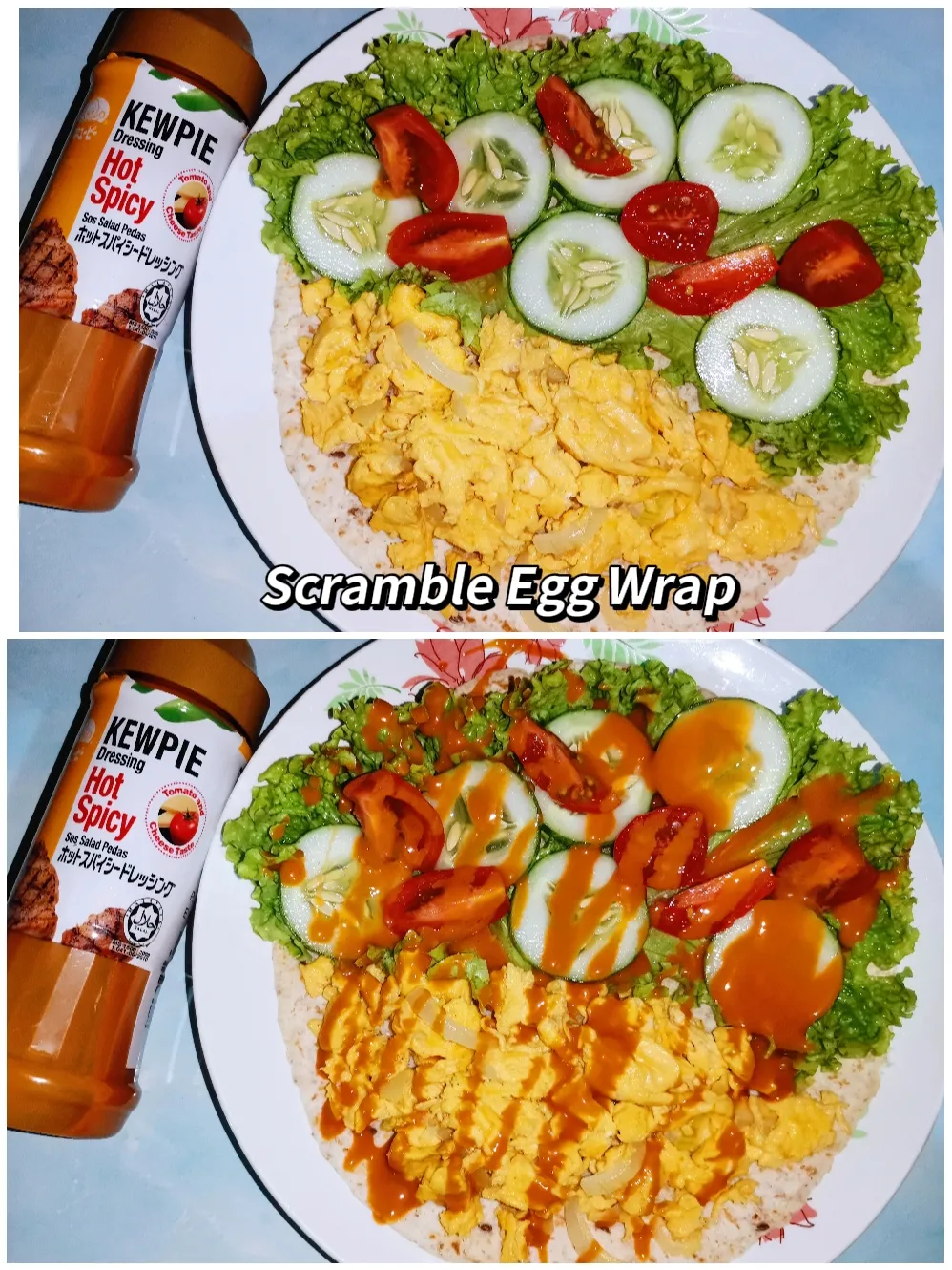 Scramble Egg Wrap | แกลเลอรีที่โพสต์โดย Monica Ann | Lemon8