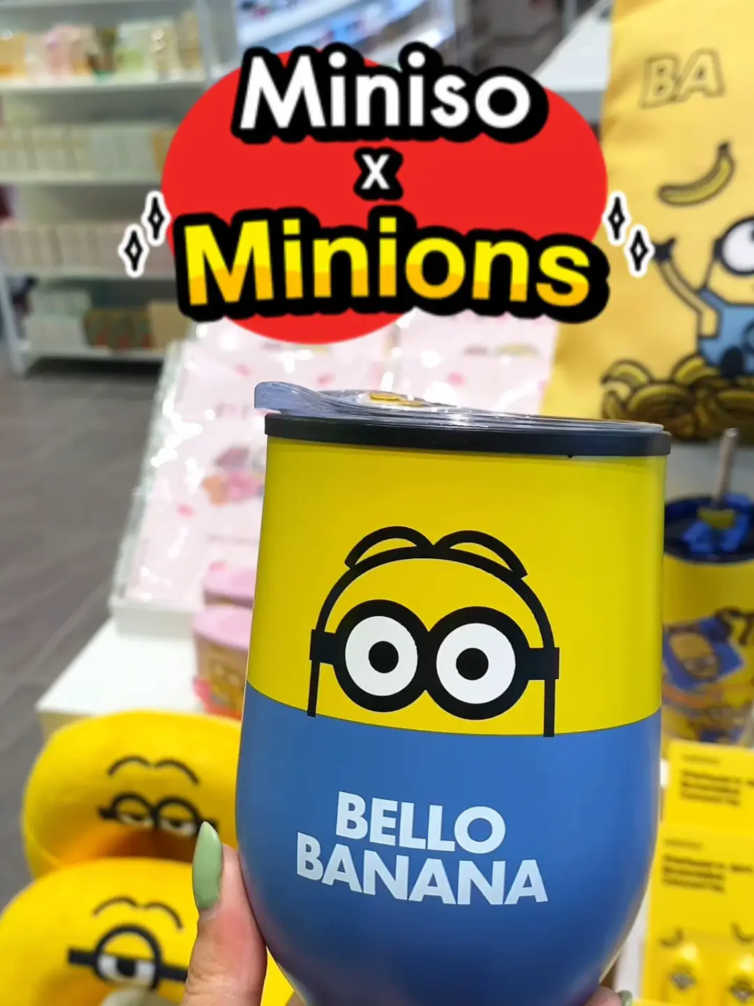 📣 The newest call!!!Miniso x Minions!!! 🍌 | Video published by นักช้อปทีมชาติ | Lemon8