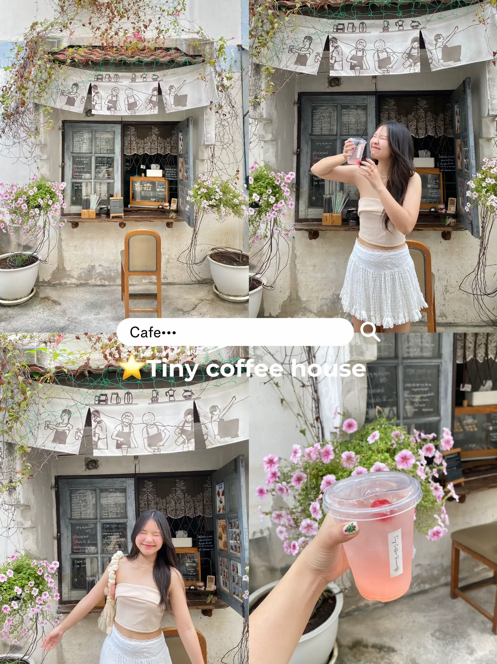 คาเฟ่รังสิต Tiny coffee house ☕️🏠 | แกลเลอรีที่โพสต์โดย ttoeii ꕤ ‧₊˚ | Lemon8