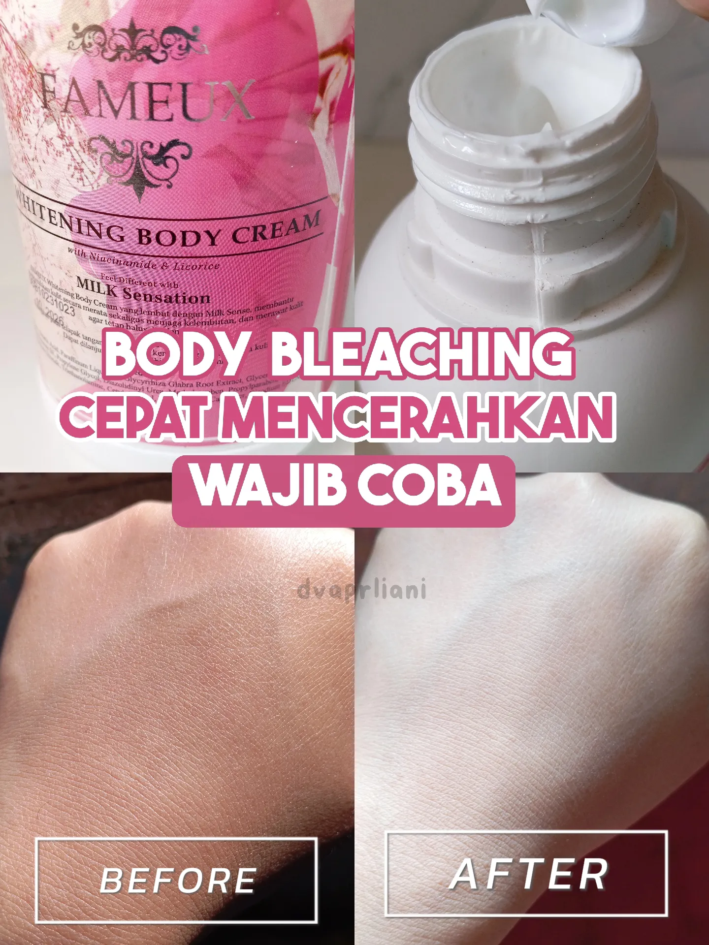 BODY BLEACHING VIRAL, BENERAN AMPUH NGGA SIH? | Galeri diposting oleh ...
