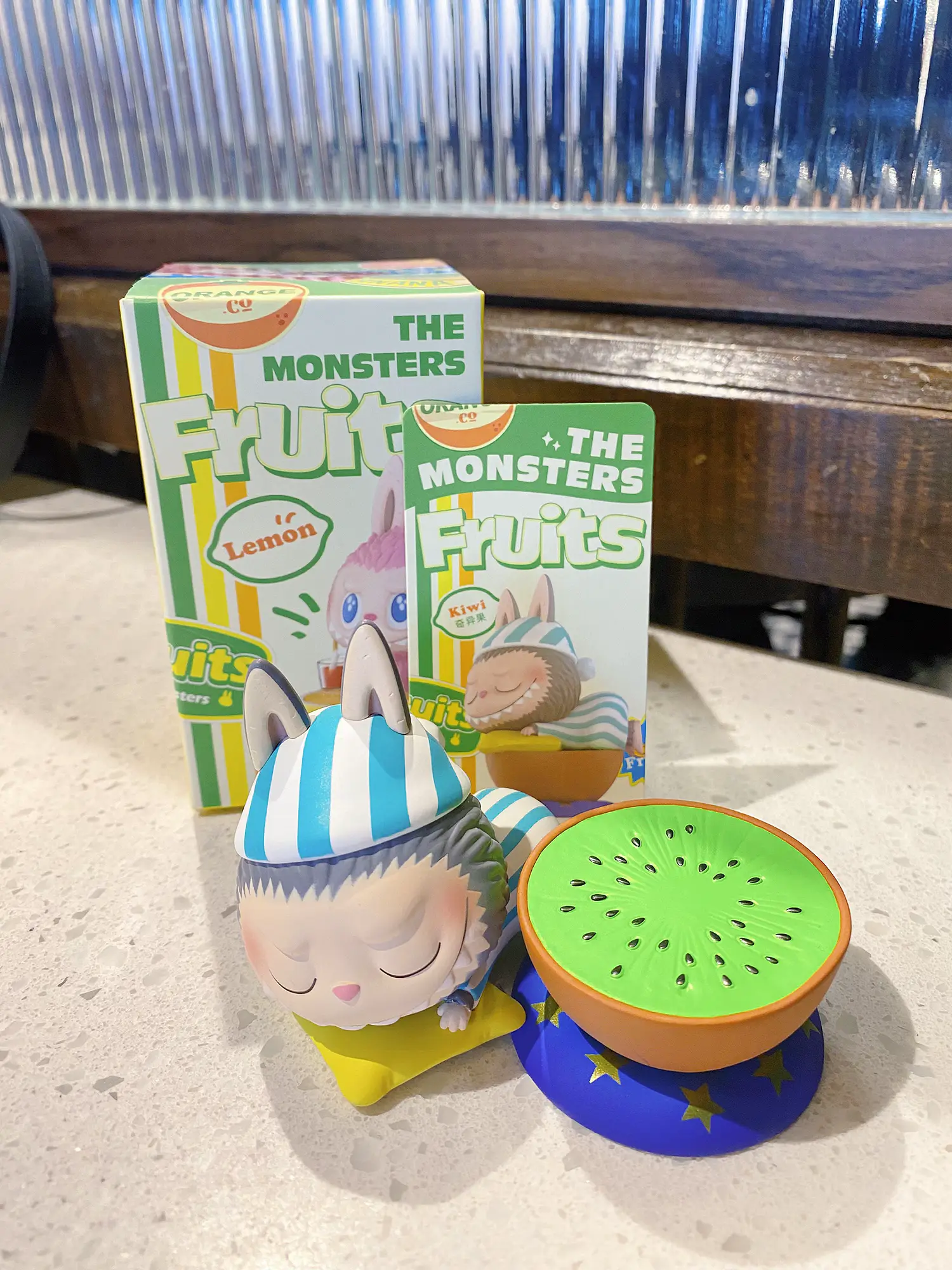 Unbox กล่องจุ่ม Labubu fruits🍋 | แกลเลอรีที่โพสต์โดย 💖รีวิวไปก่อน | Lemon8