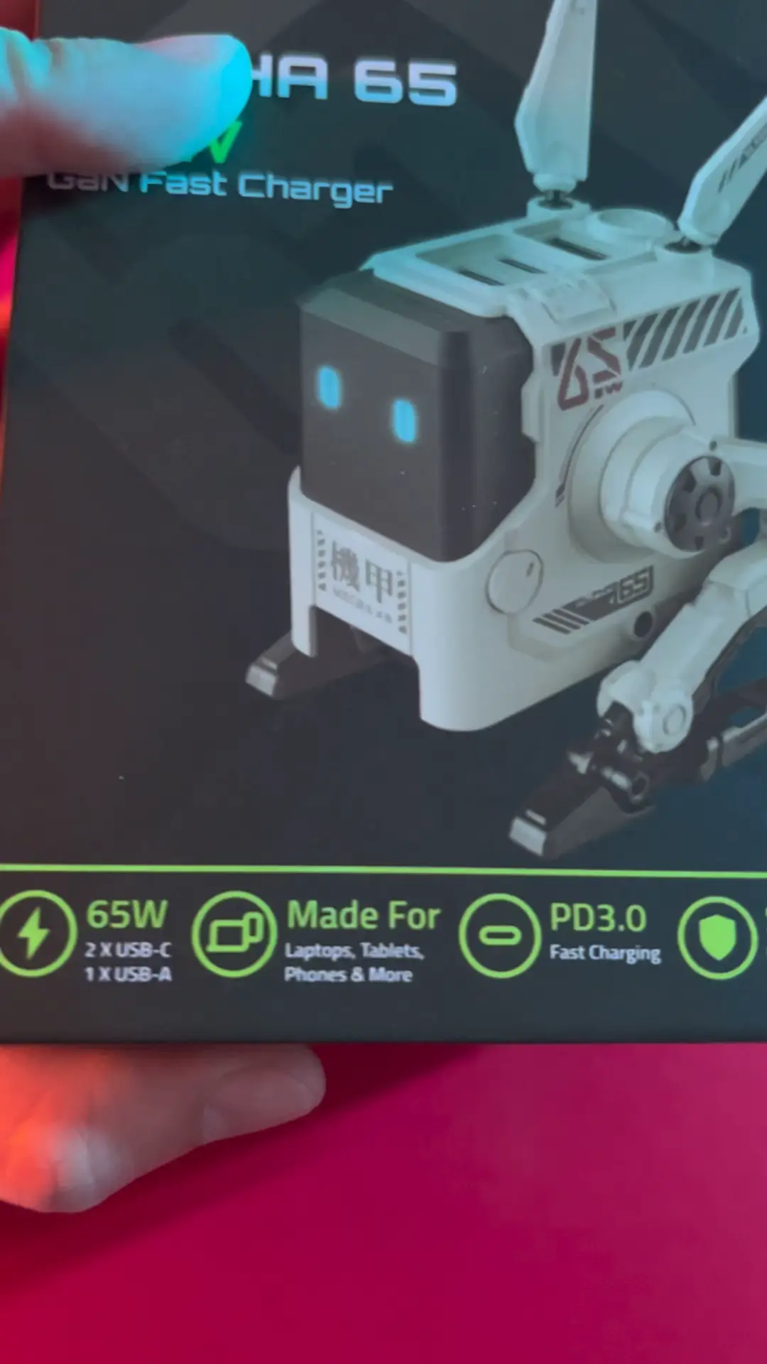 GravaStar Alpha65 หัวชาร์จไว เท่ไม่เหมือนใคร | วิดีโอที่เผยแพร่โดย NotebookSPEC | Lemon8