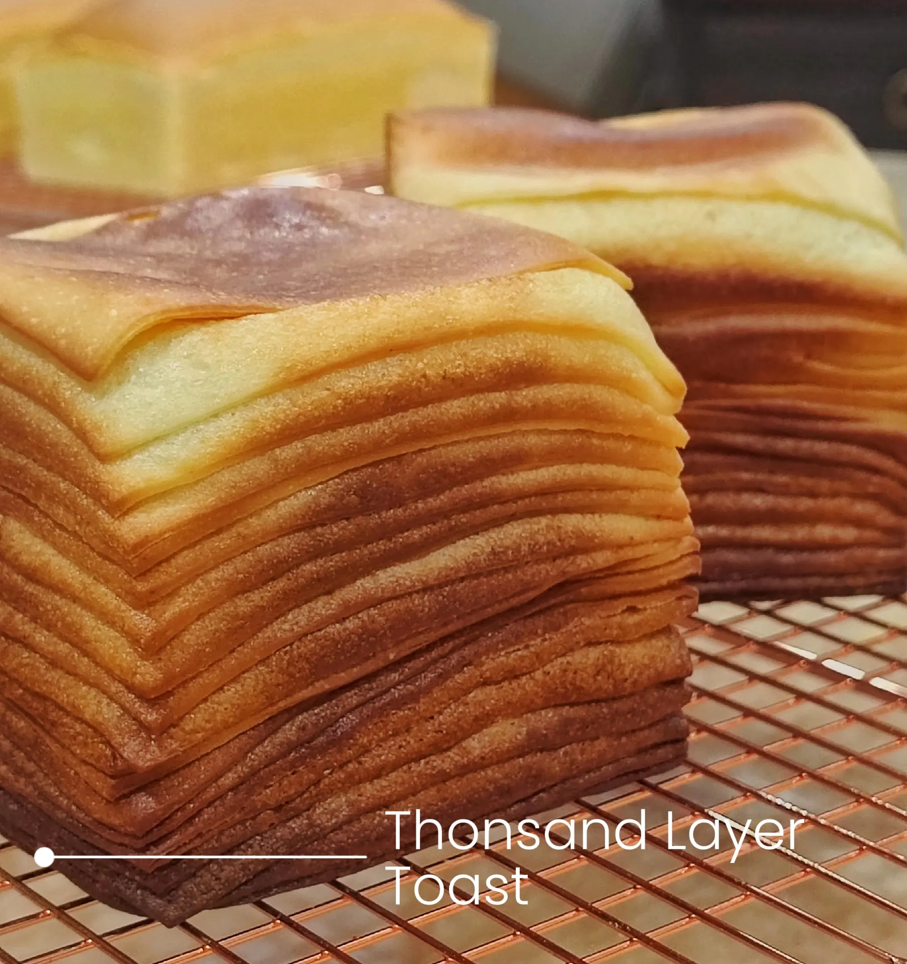 Thonsand Layer Toast | แกลเลอรีที่โพสต์โดย Bakemydaystudio | Lemon8