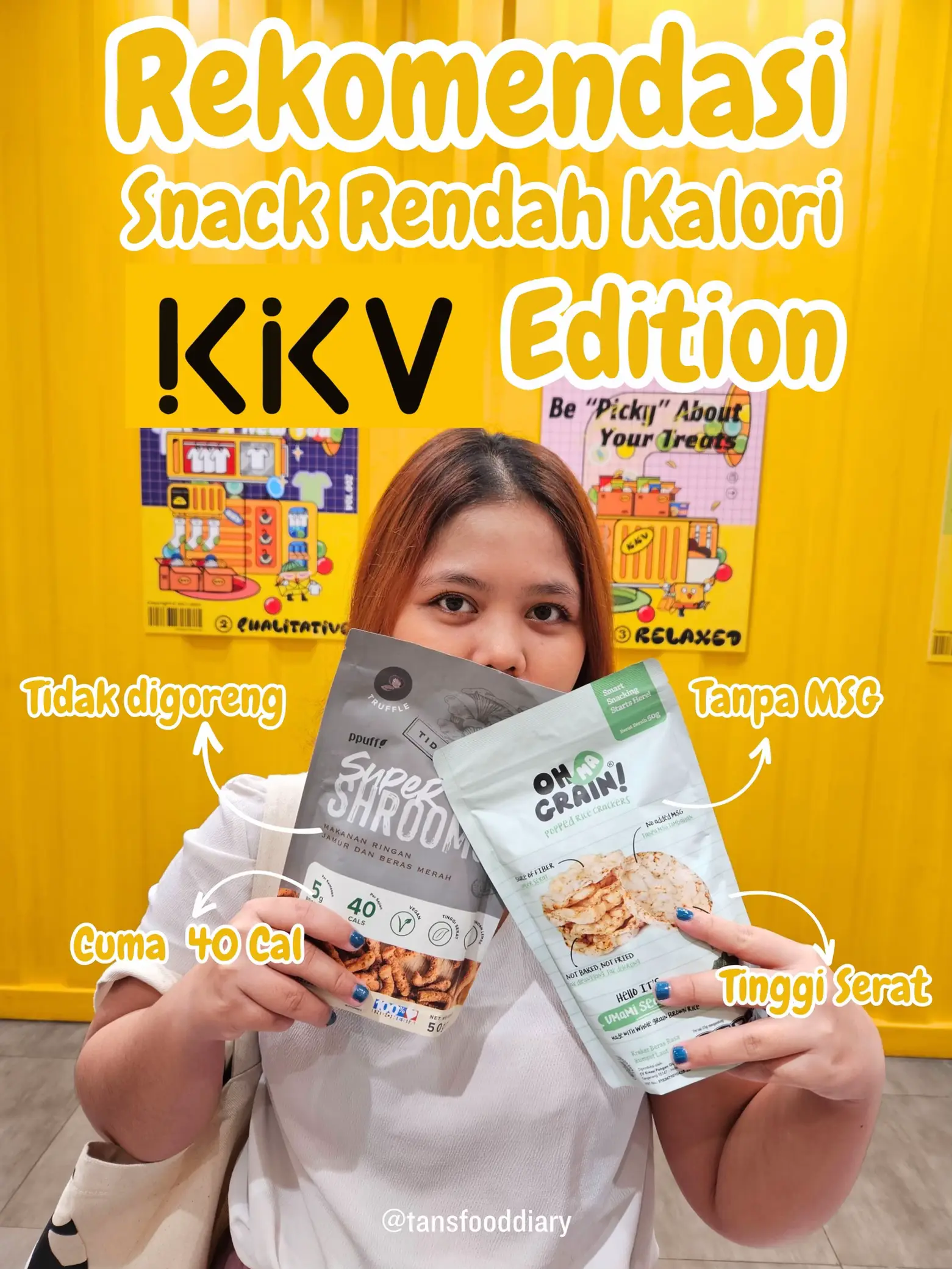 Snack rendah kalori, cocok untuk Diet di KKV😍 | Gallery posted by Tans ...