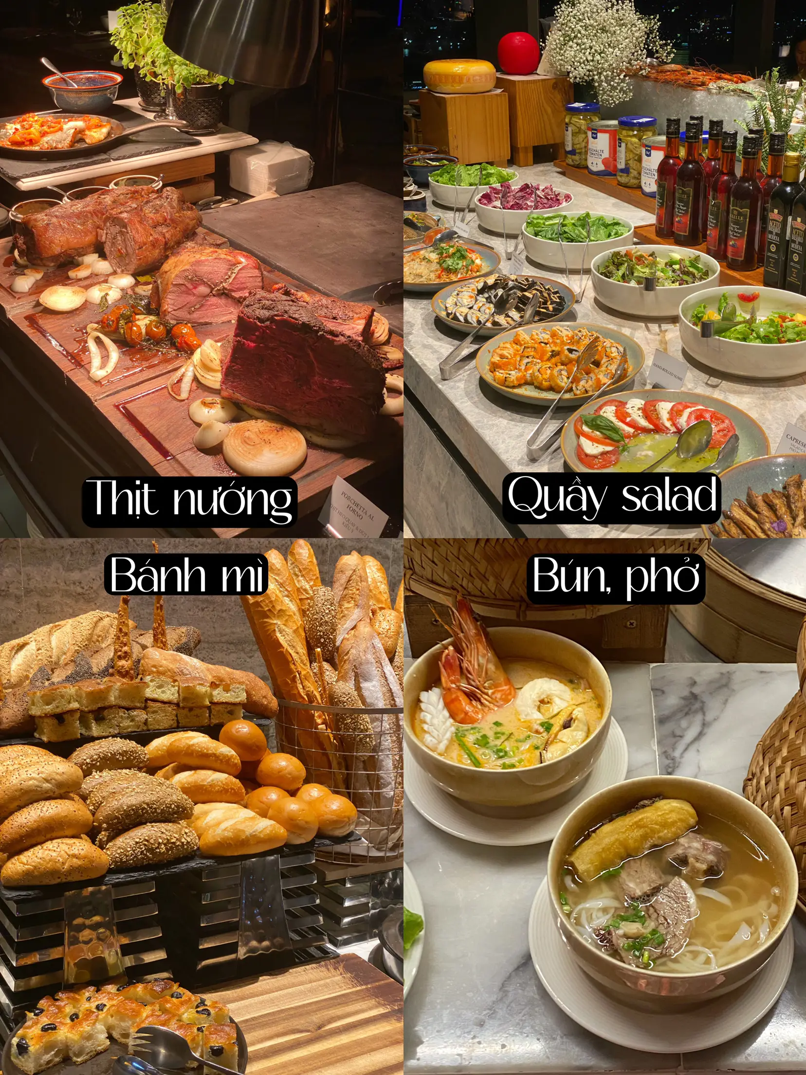 BUFFET SANG CHẢNH TRÊN TẦNG 66 LANDMARK 81 | Bộ sưu tập do Chan Chan ...