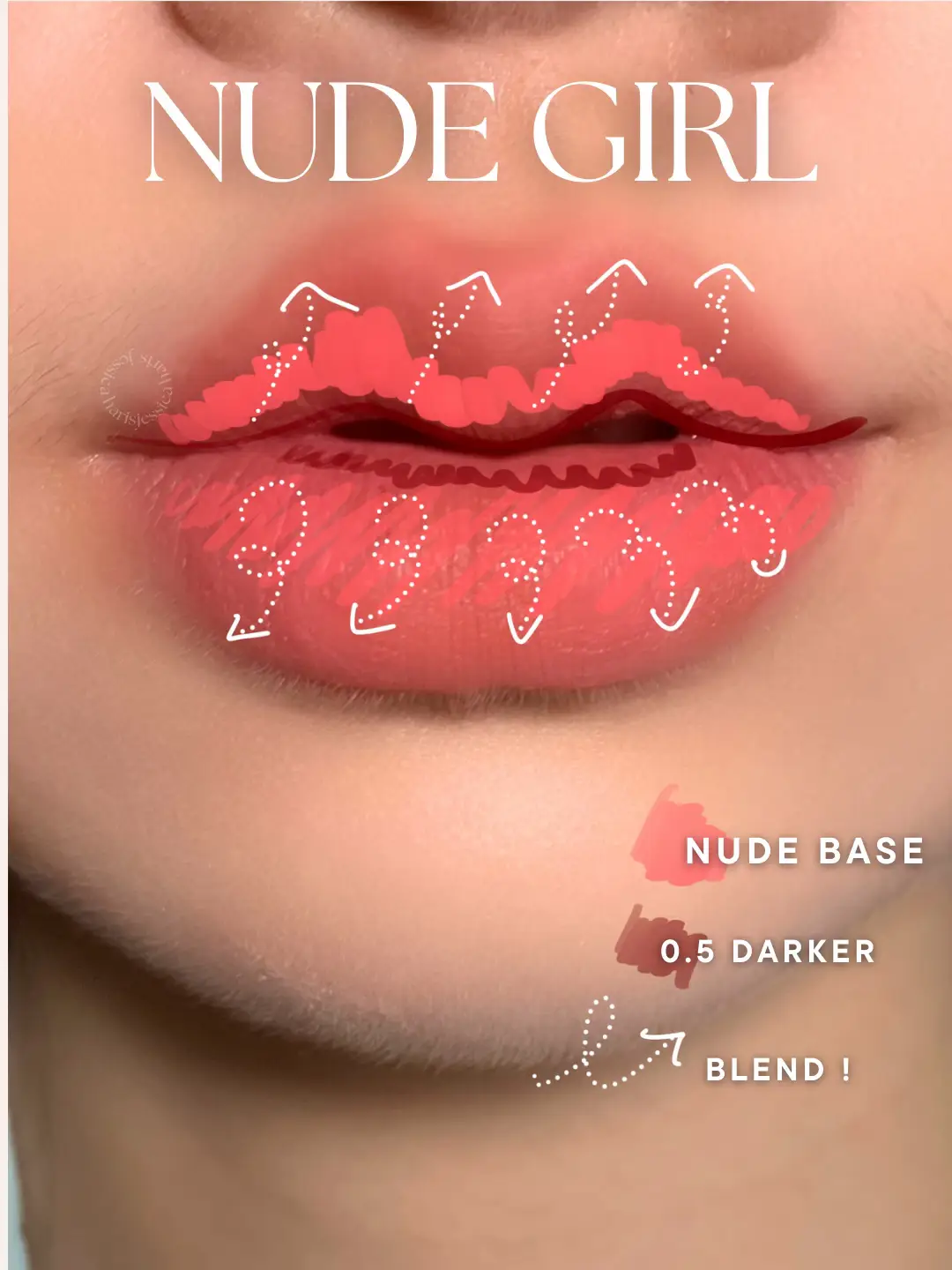 LIP TUTORIAL BUAT PEMULA 💋 | Galeri diposting oleh Jessica Haris | Lemon8