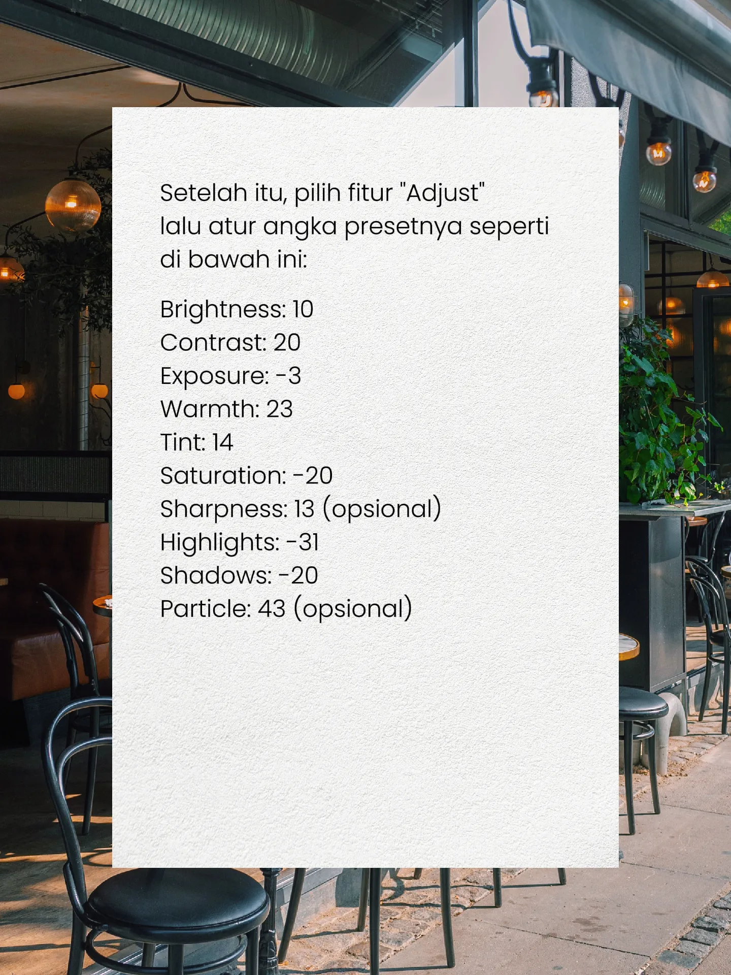 Filter Film Estetik di Lemon 📷🎞️ #EditingdiLemon8 | Galeri diposting oleh El | Lemon8