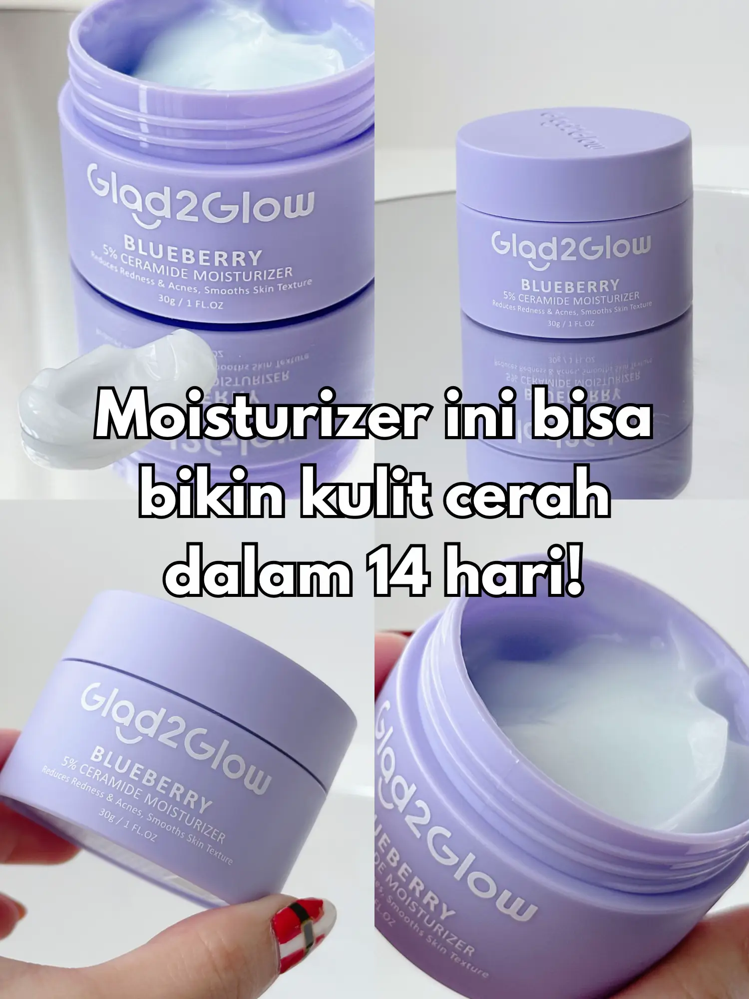 18 ide Perbedaan Moisturizer Glad2glow Ijo Dan Ungu teratas di 2024