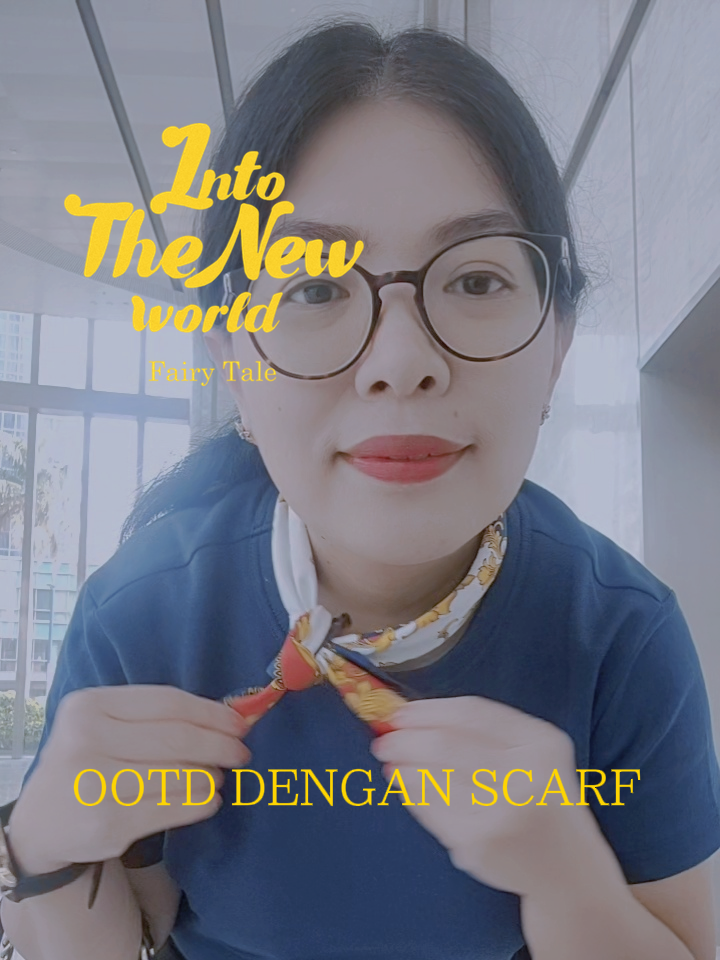 OOTD corporate girl with scarf | Video dipublikasikan oleh FujiTamb | Lemon8