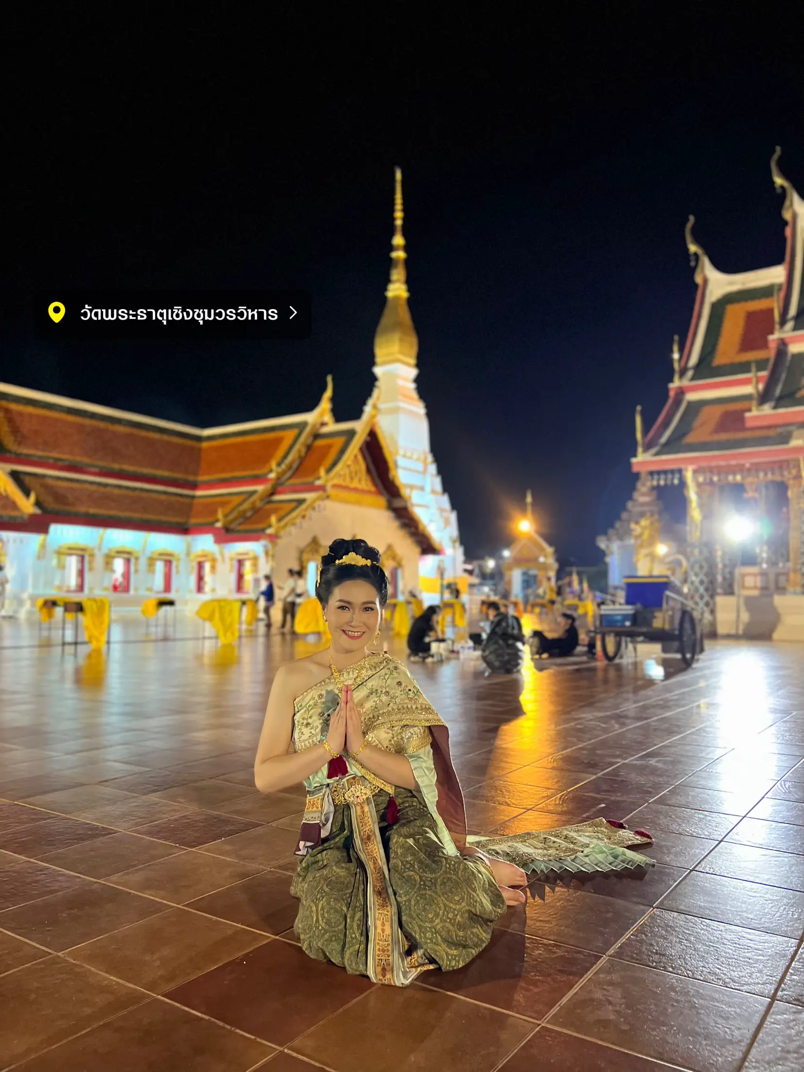 ไหว้พระสกลนคร ที่เที่ยวสกลนคร🫶 | แกลเลอรีที่โพสต์โดย BUDSABA | Lemon8