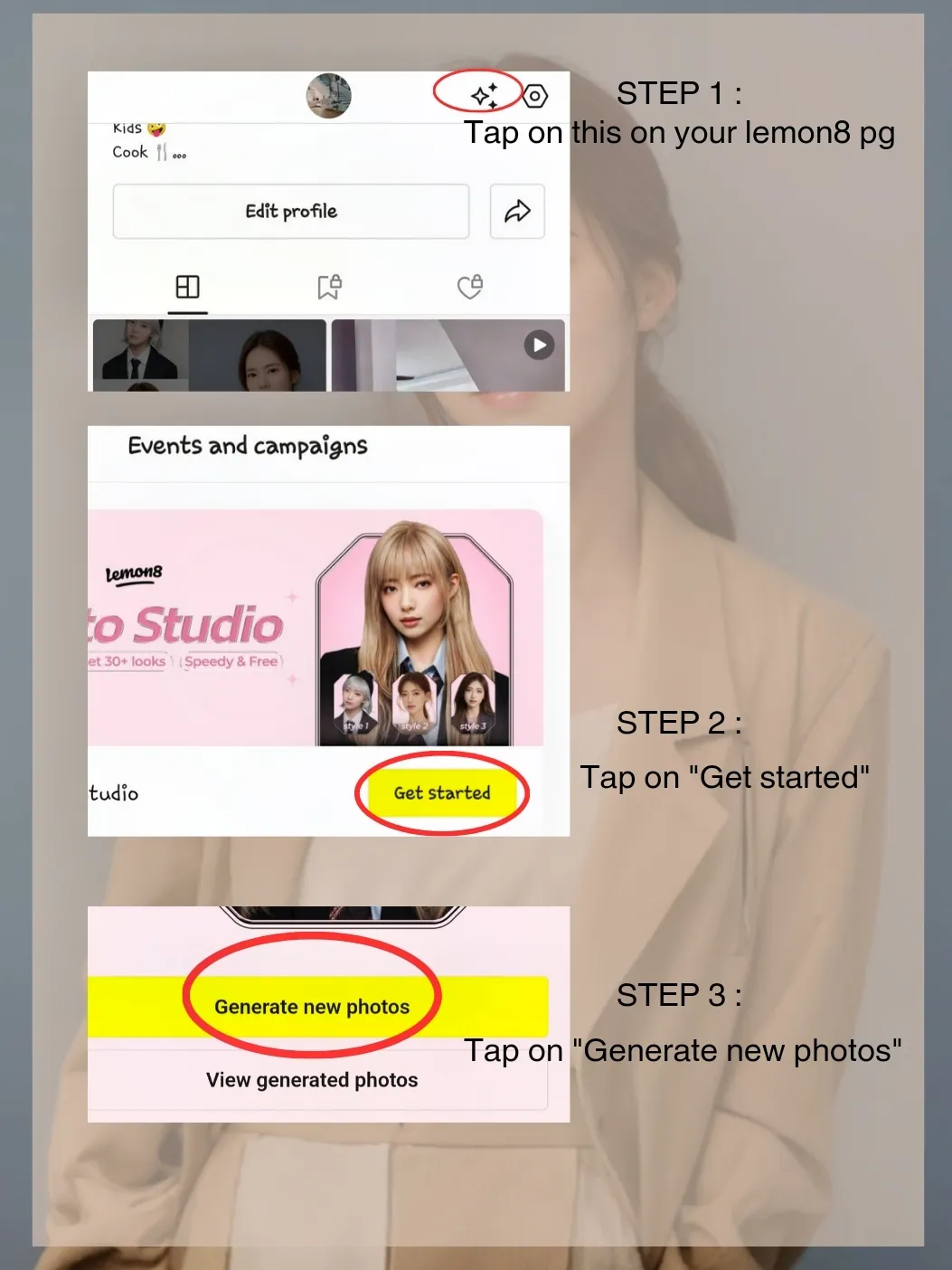 AI yourself WITHOUT paying! | Gallery posted by teohomies | Lemon8