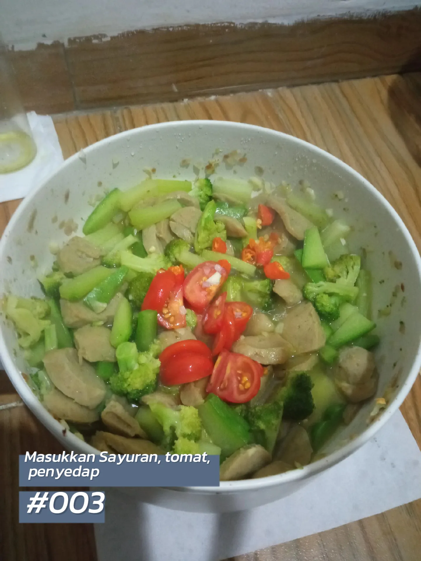 TUMISAN BROKOLI LABU BAKSO | Galeri diposting oleh Momi Ruby | Lemon8