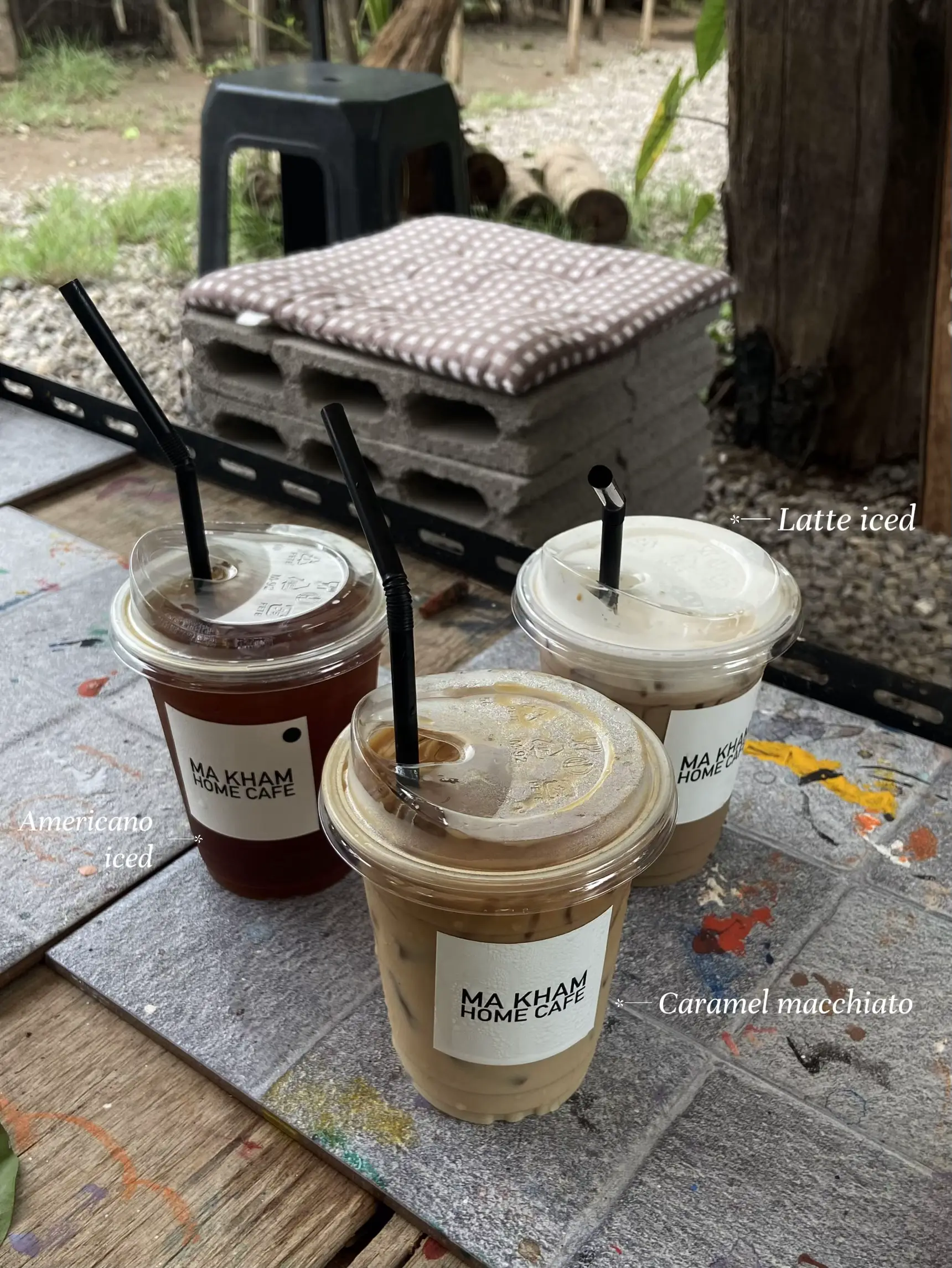 MA-KHAM Home Cafe คาเฟ่ฮีลใจสุดอาร์ต ราชบุรี🎨🖍️ | แกลเลอรีที่โพสต์โดย น้ำแข็ง🫧 | Lemon8