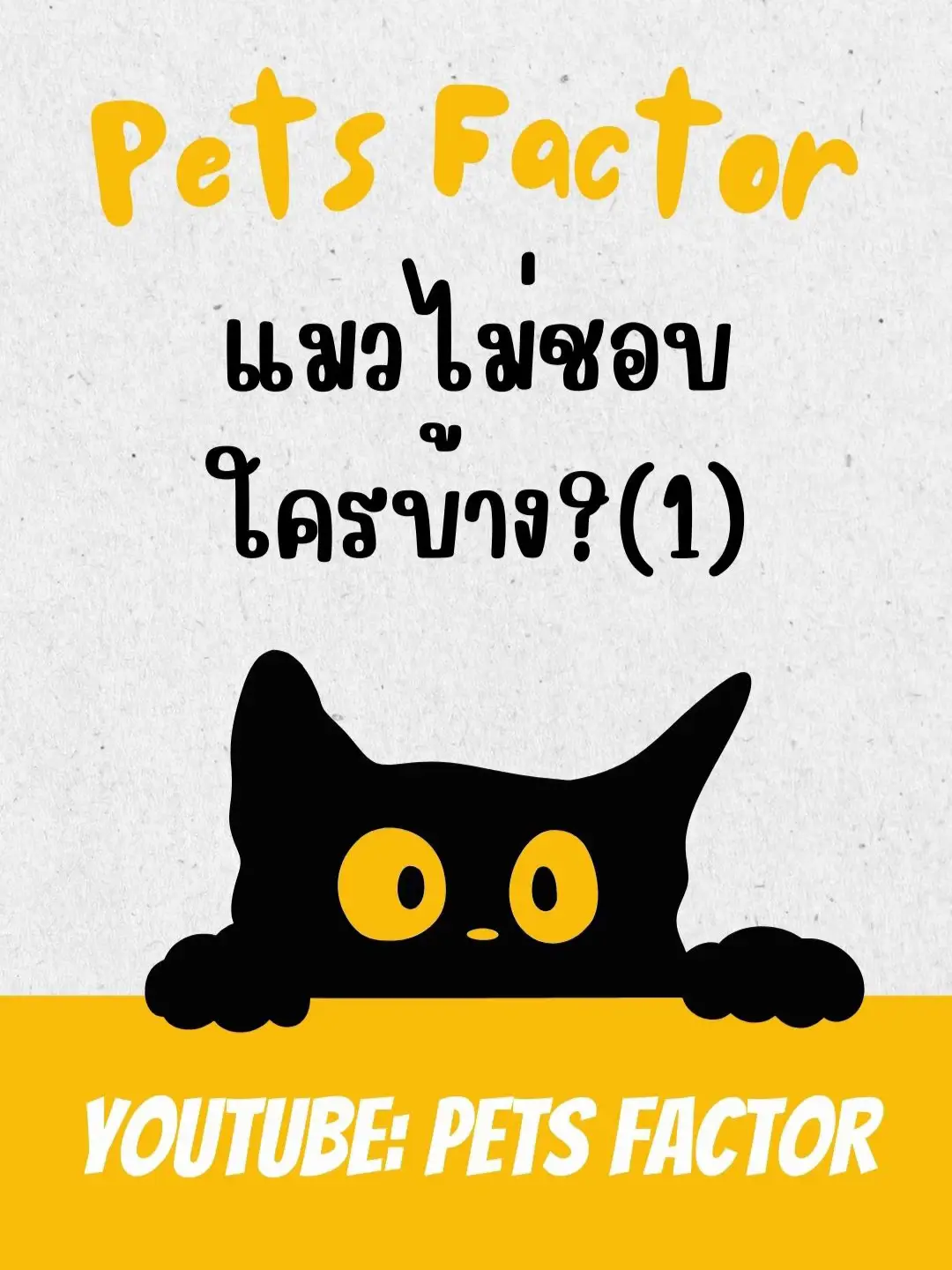 ทำไมแมวถึงไม่ชอบใครบางคน? | วิดีโอที่เผยแพร่โดย Pets Factor | Lemon8