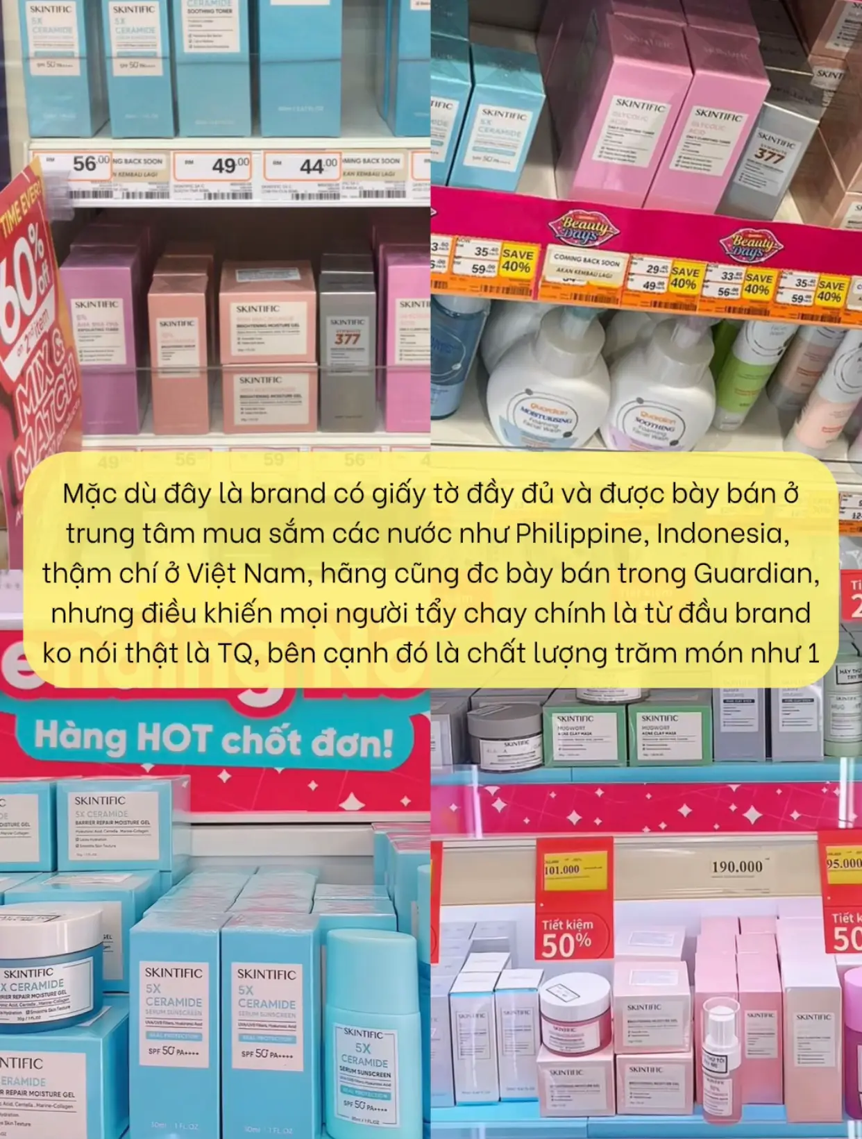 TẠI SAO SKINTIFIC LẠI BỊ TẨY CHAY | Bộ sưu tập do Hannie Han đăng | Lemon8