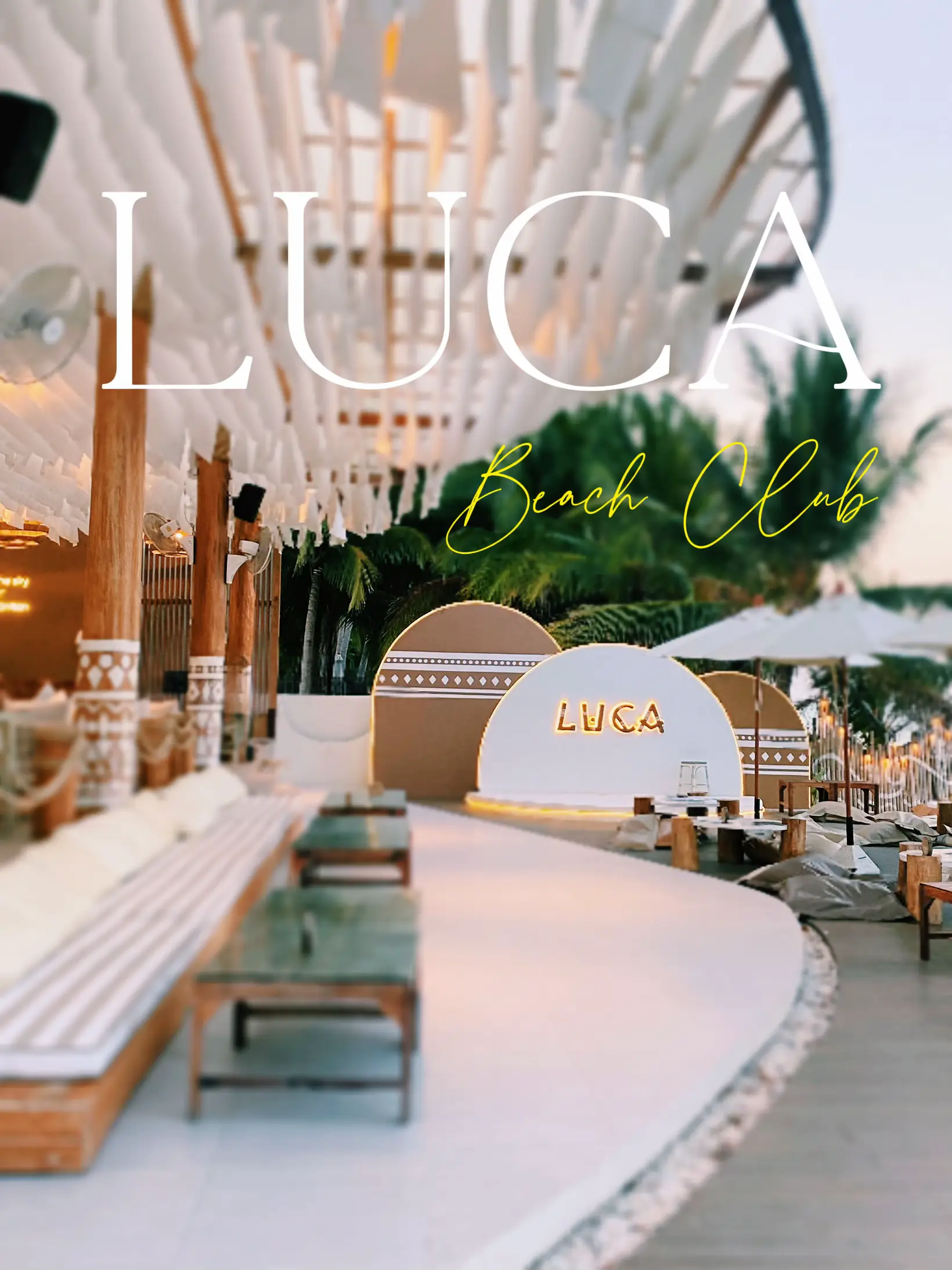 🏝️🍹Luca Beach Club Sichon | แกลเลอรีที่โพสต์โดย Gam Srimook | Lemon8