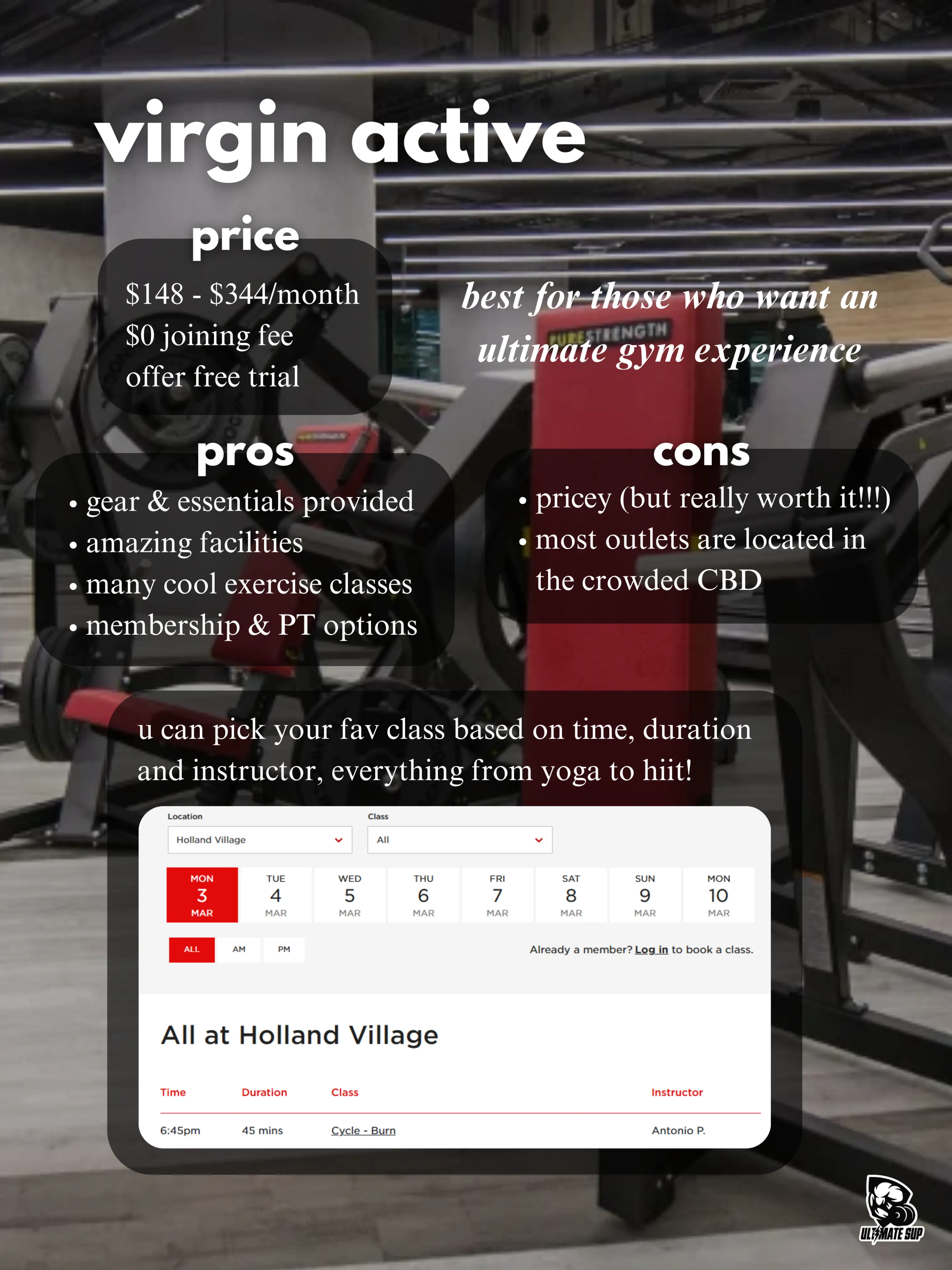 I tried gyms in SG so that u don't have to 🤫 | Gallery posted by Ultimate Sup | Lemon8