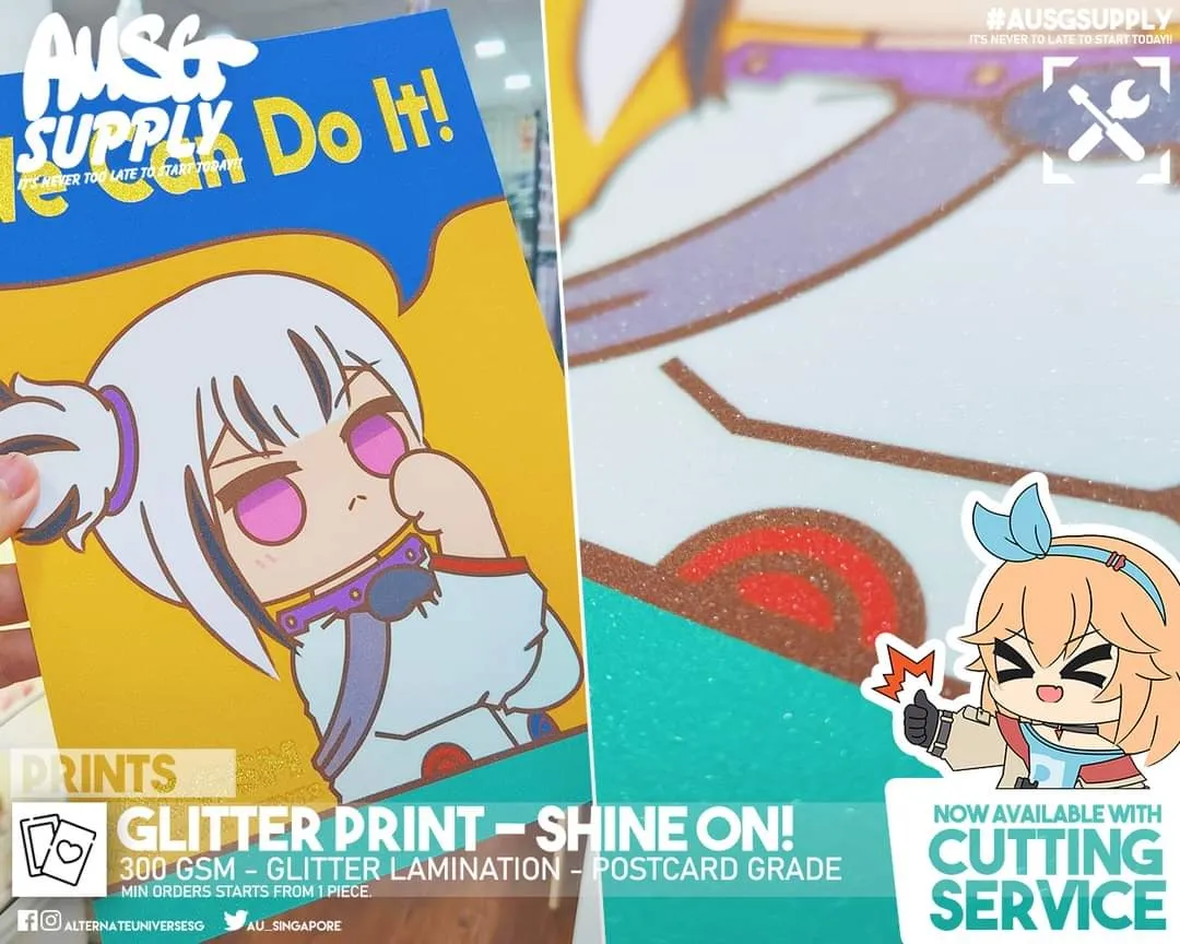 🎉NEW GLITTER PRINT - SHINE ON! | Gallery posted by AUSG | Lemon8