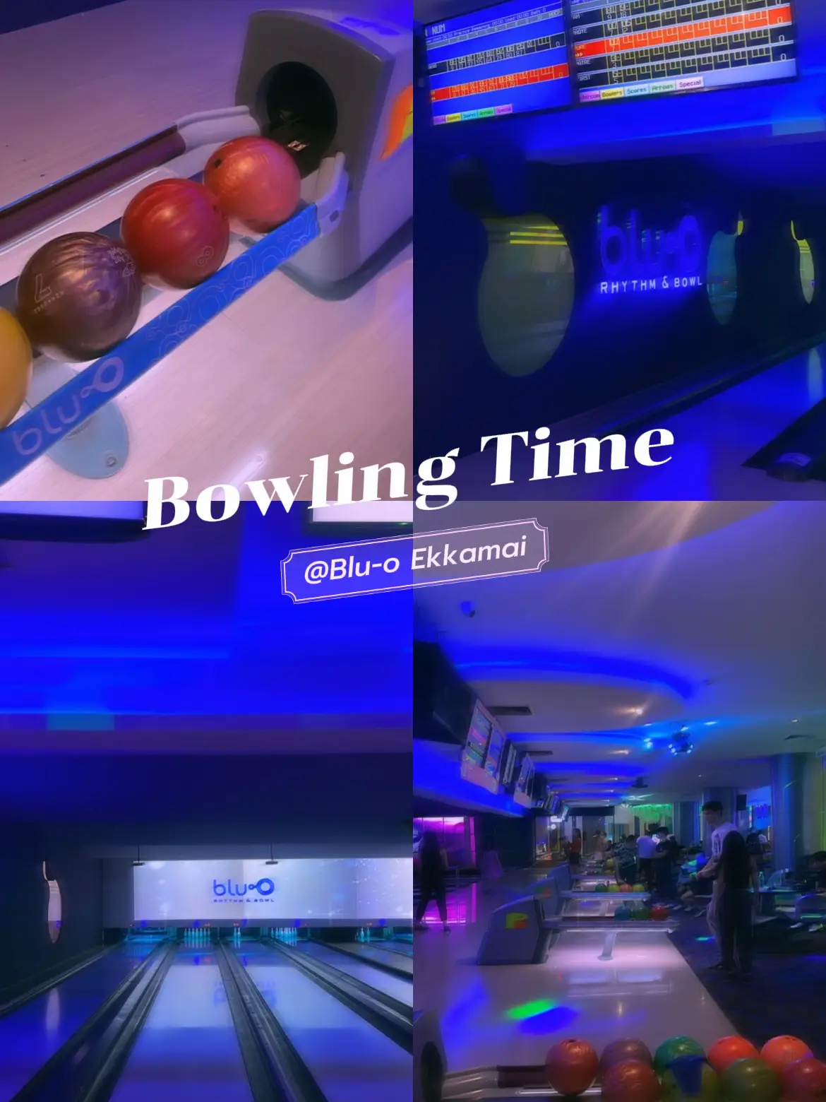 Bowling Time | Blu-O Ekkamai | วิดีโอที่เผยแพร่โดย Ferttii Piqué | Lemon8