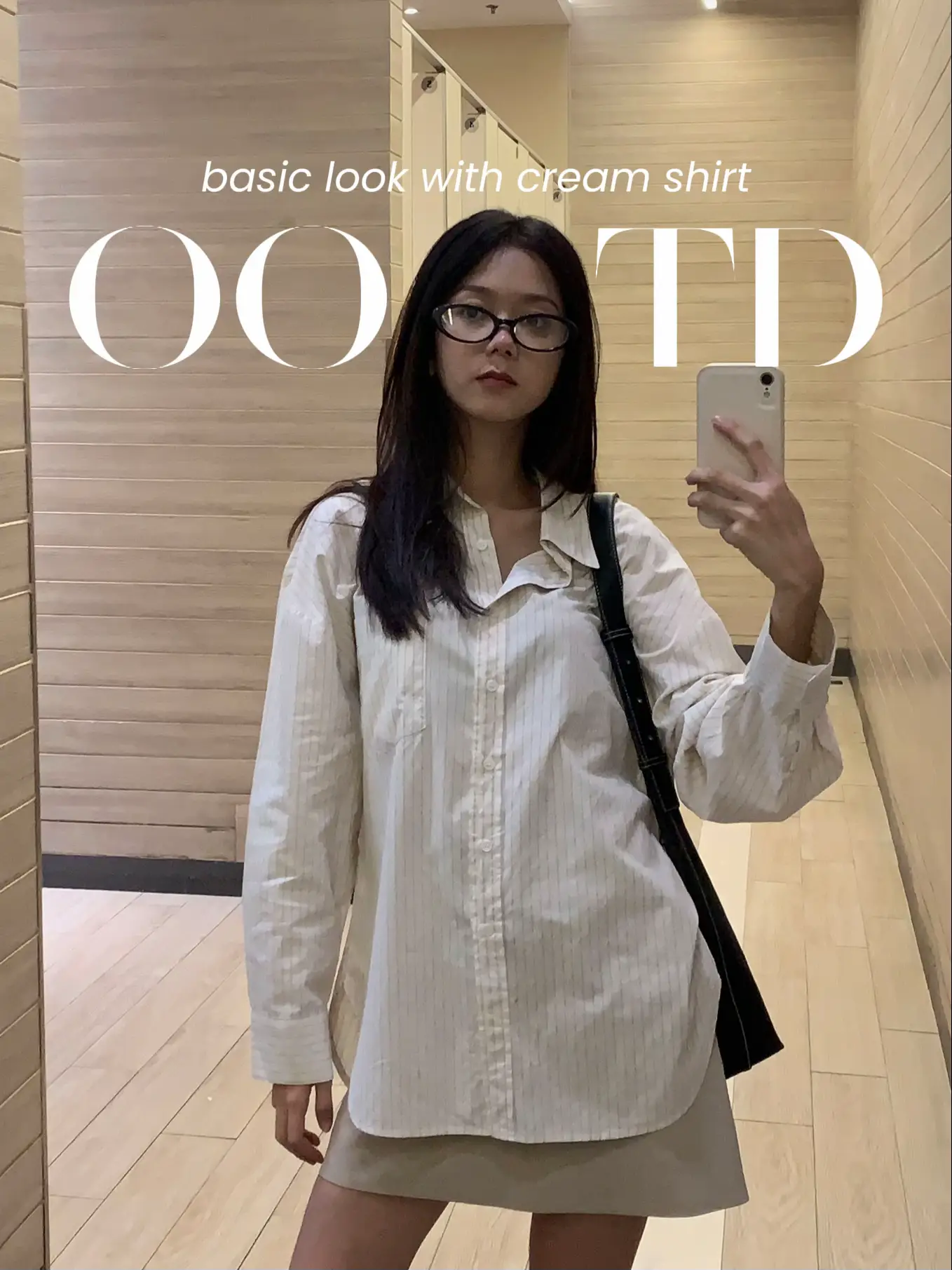 OOTD | Basic look with cream & black🐾🦙🤩 | แกลเลอรีที่โพสต์โดย jry | Lemon8