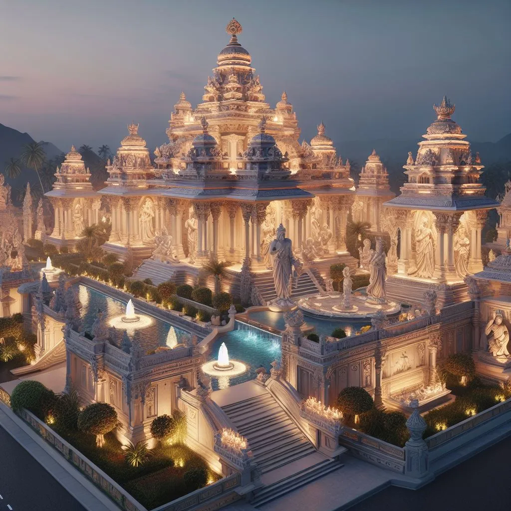 สถาปัตยกรรมลายไทยจากAI | แกลเลอรีที่โพสต์โดย Wasin rustic | Lemon8