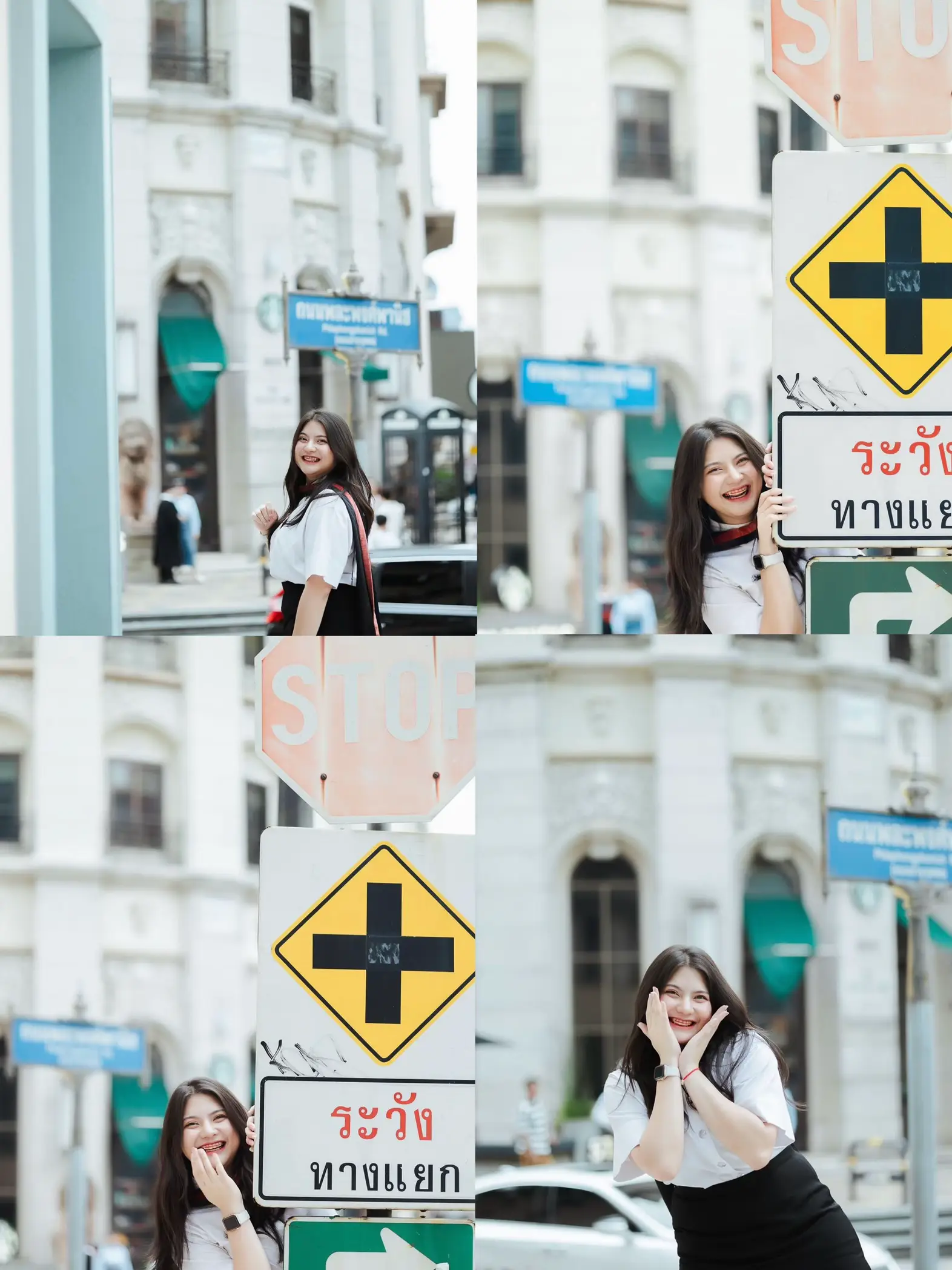 ถ่ายรูปรับปริญญานอกรอบ📍starbucks สุขุมวิท24 | แกลเลอรีที่โพสต์โดย ap.ntp | Lemon8