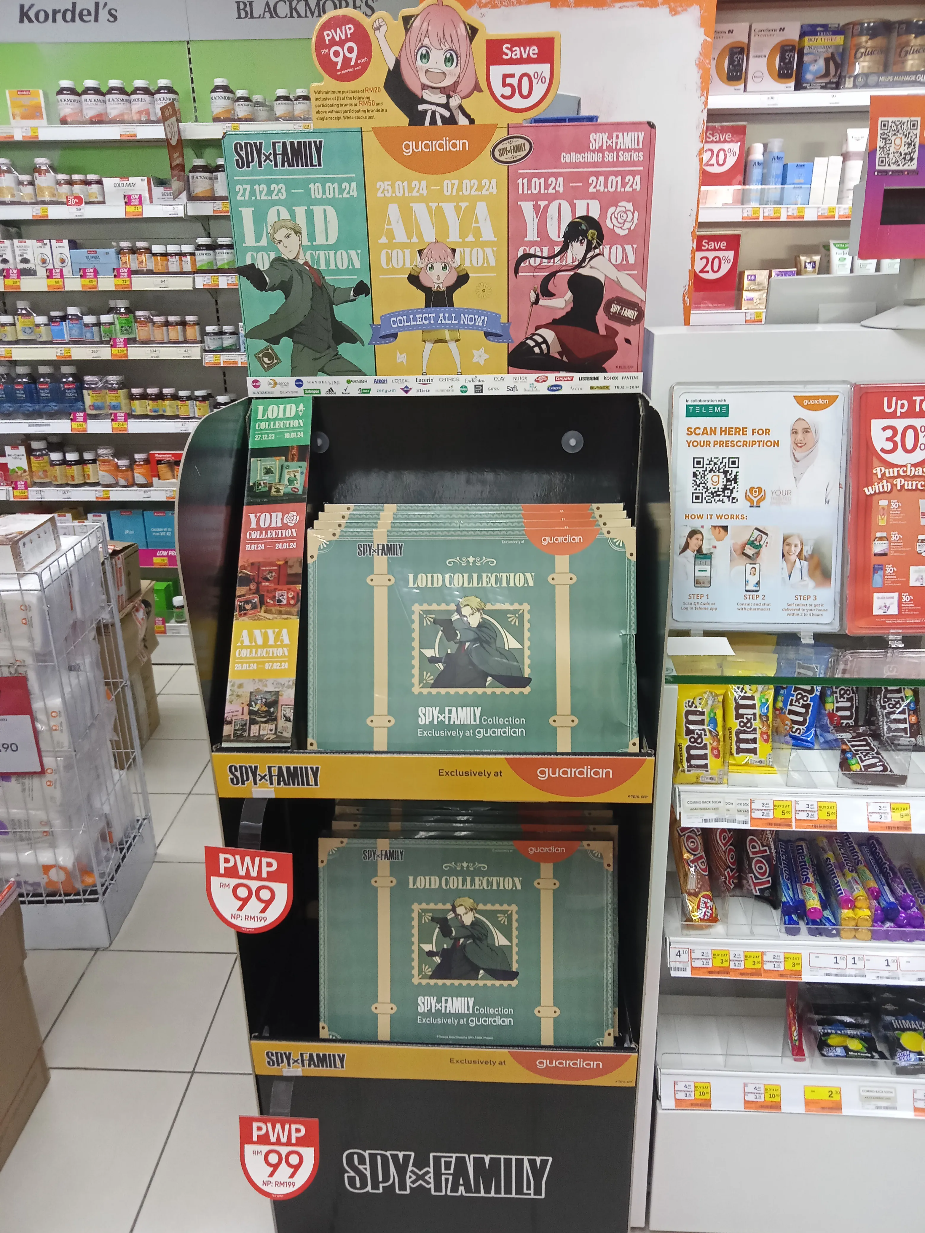 SPY X FAMILY Collection Exclusively at Guardian | Galeri disiarkan oleh Altalune | Lemon8