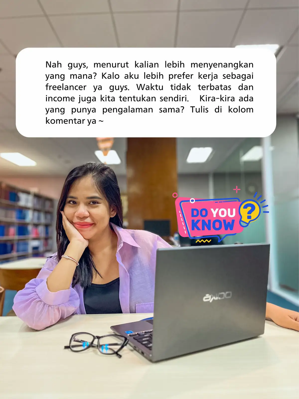 freelance vs full time! lebih pilih yang mana ? | Galeri diposting oleh sagungintan | Lemon8