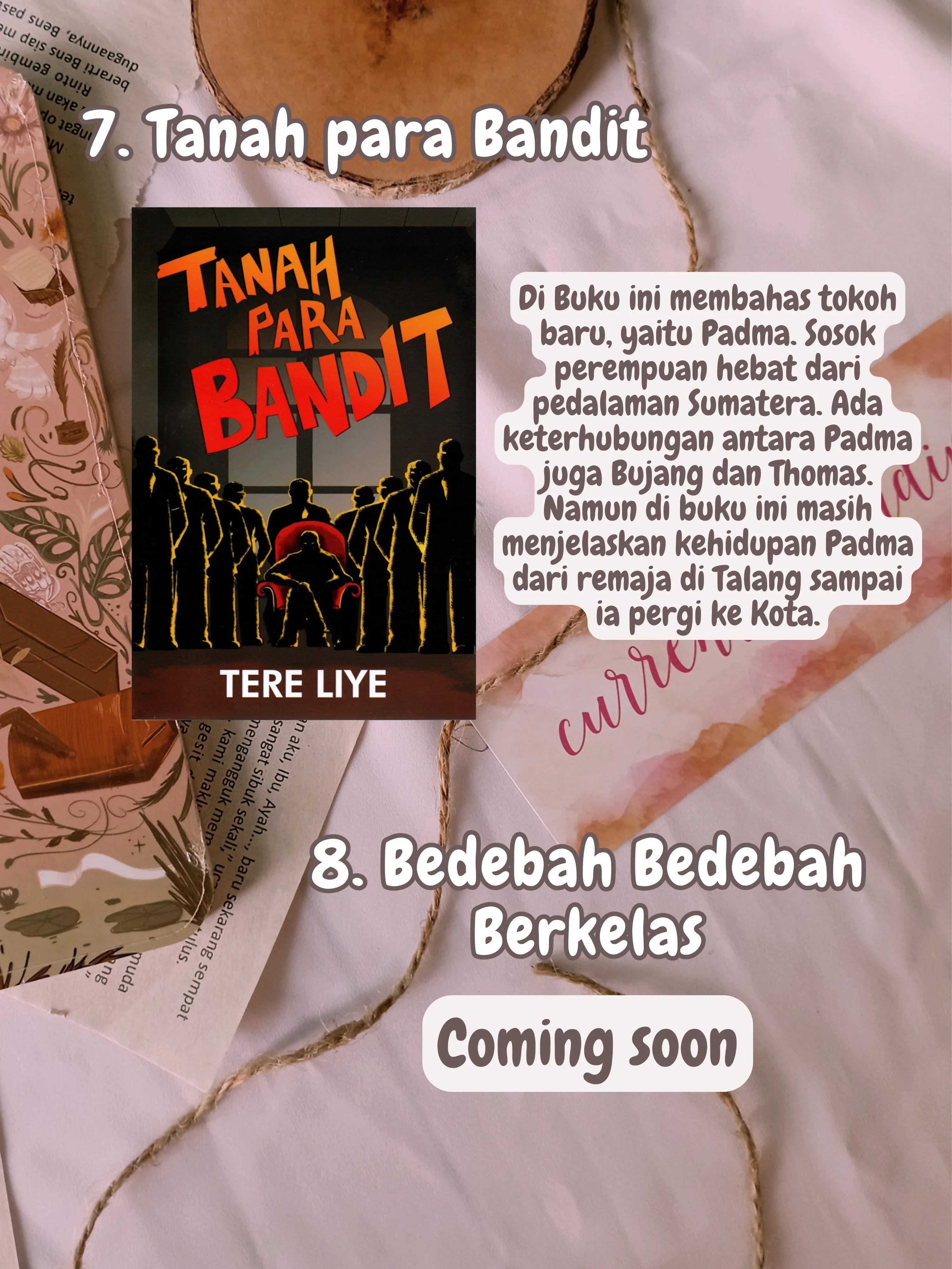 Serial Aksi Tere Liye, udah tau urutannya belum?😍 | Galeri diposting oleh refinbl | Lemon8