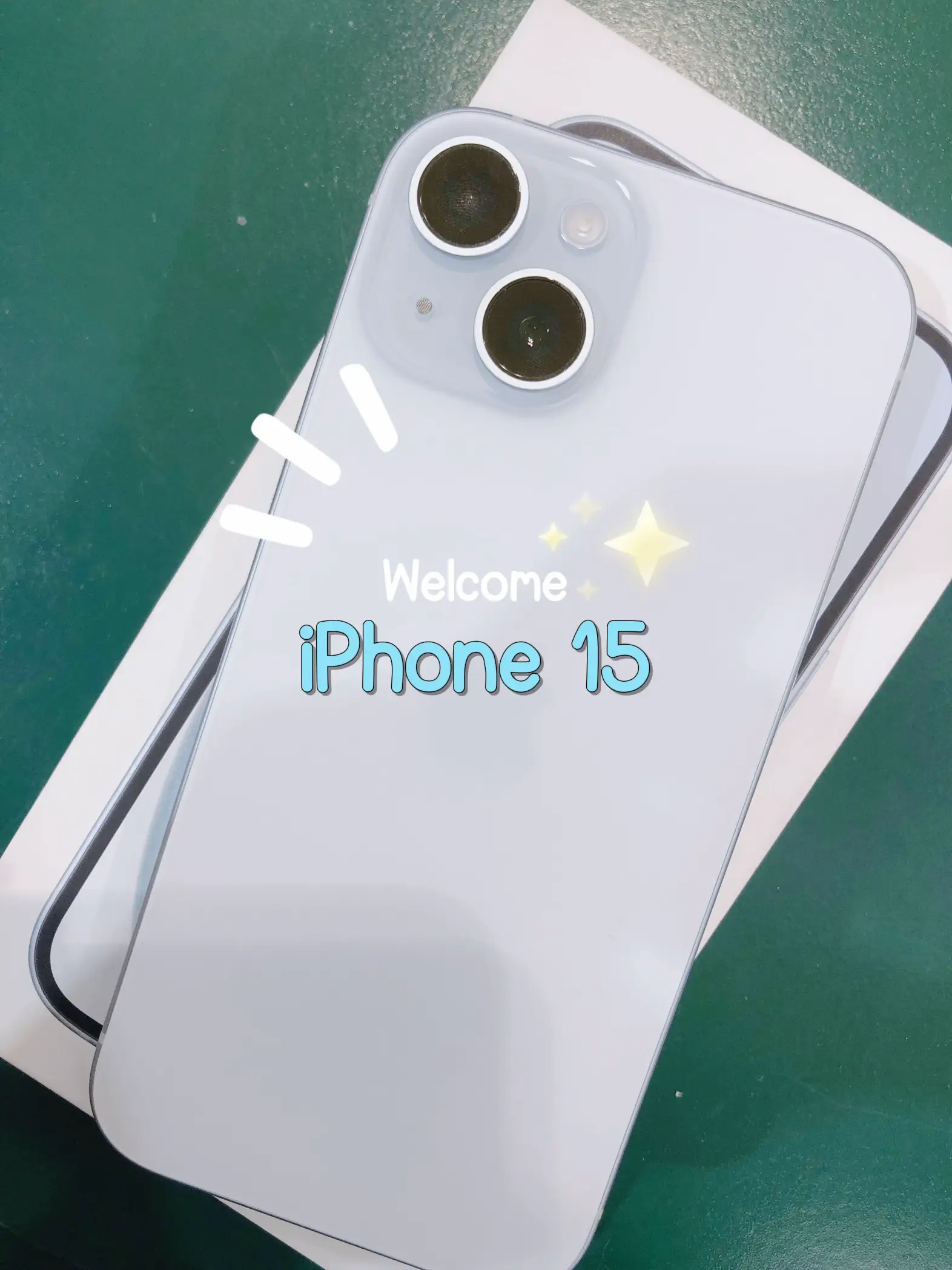 iPhone 15 Blue ☁️🩵🦋 | แกลเลอรีที่โพสต์โดย party🔅 | Lemon8