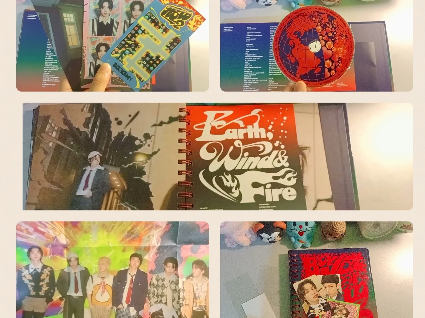 Unboxing BOYNEXTDOOR Album - Earth, Wind & Fire | Video published by Altalune | Lemon8