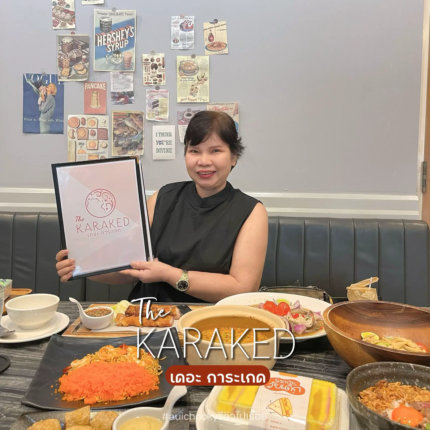 เมนูวันหยุดกับอาหารจานโปรดที่ร้าน Karaked ร้านการะเกด | แกลเลอรีที่โพสต์โดย Auichocky | Lemon8