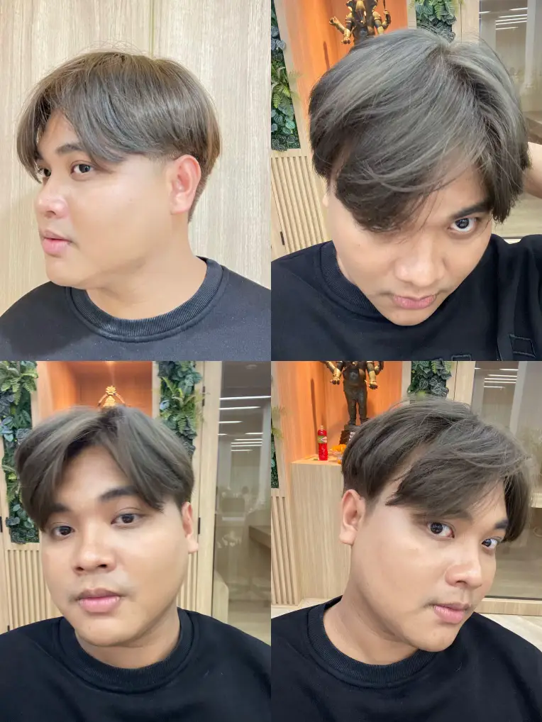 เปลี่ยนสีผมรับปีใหม่ง่ายๆ ด้วยตัวเอง. | แกลเลอรีที่โพสต์โดย Nutthee.s | Lemon8