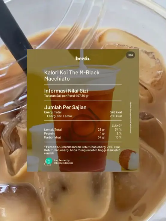 Kalori Butterscotch Fore - Pencarian Lemon8