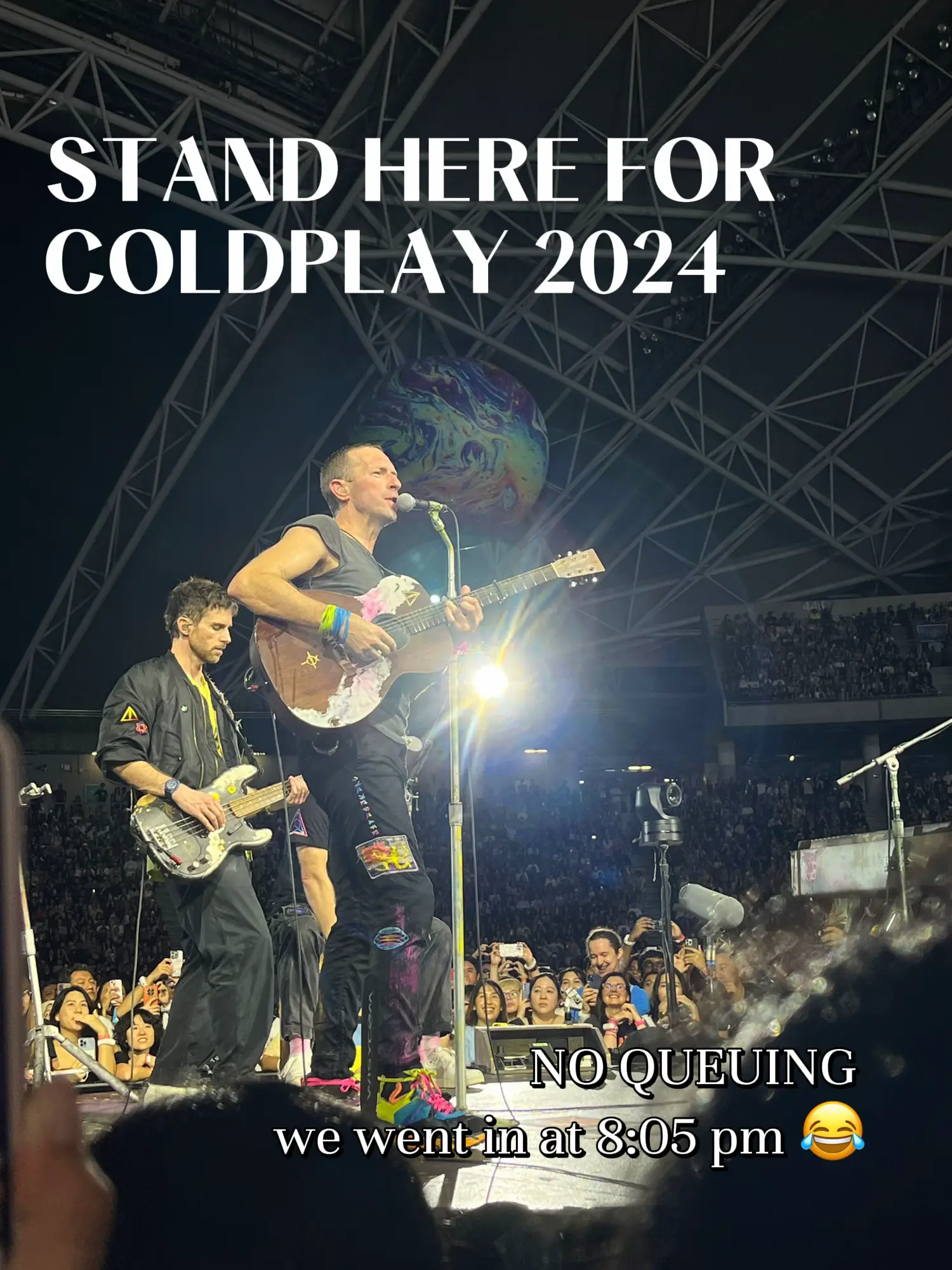 STAND HERE FOR COLDPLAY 2024 | Gallery posted by lisa | Lemon8