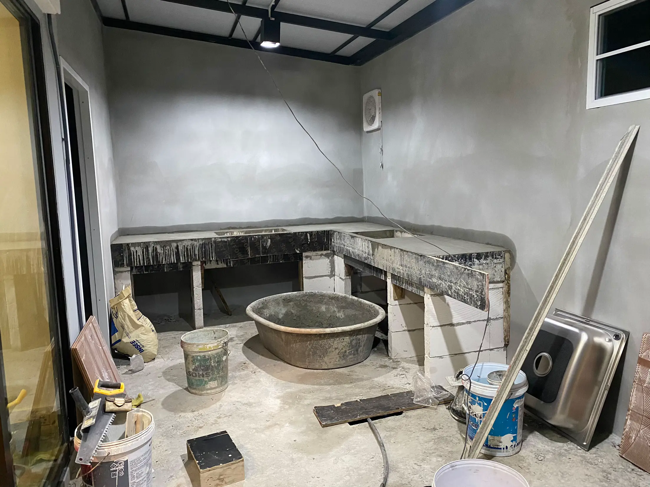 ครัวปูนมินิมอล | แกลเลอรีที่โพสต์โดย น้องโพ | Lemon8