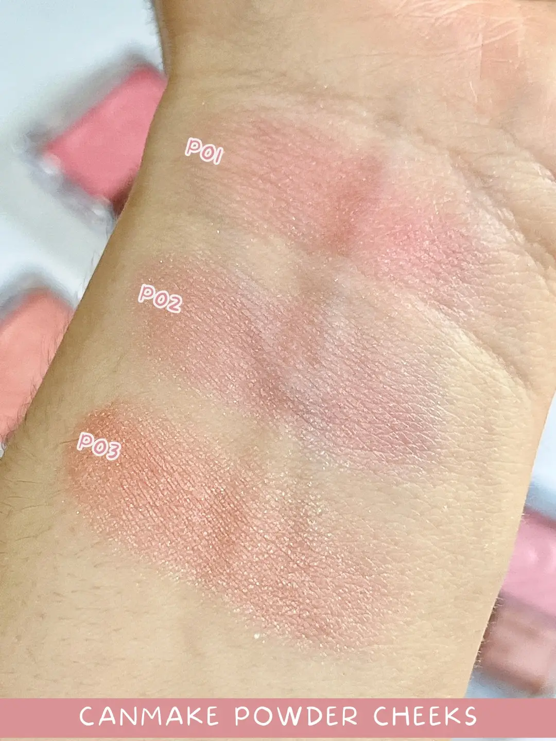 𝐂𝐀𝐍𝐌𝐀𝐊𝐄 บลัชออน 💖 | แกลเลอรีที่โพสต์โดย NumwanSweet🌼…🐝 | Lemon8