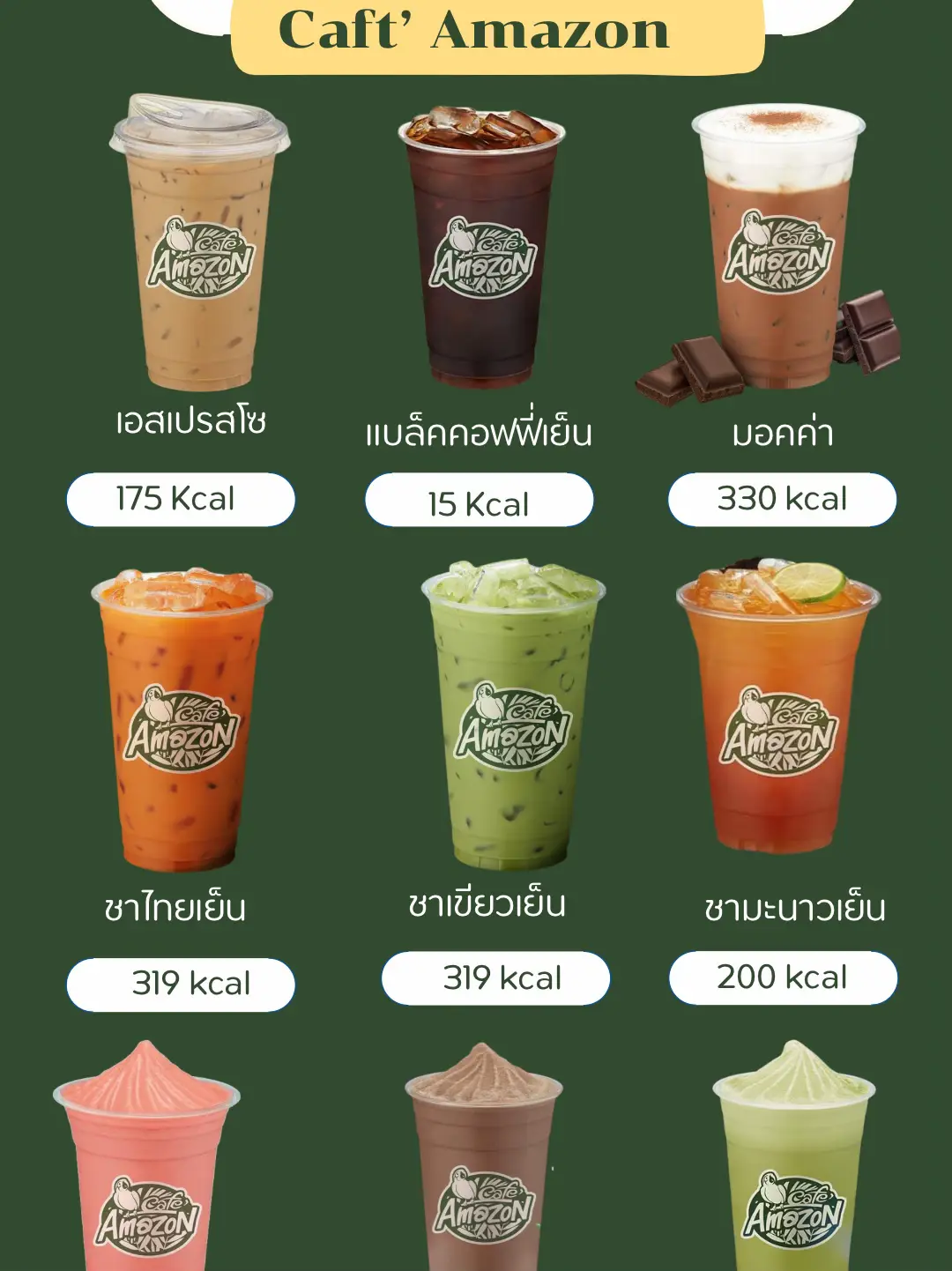 How many cal in each Amazon drink? Let's see.💓 | Gallery posted by Natchahealthy | Lemon8