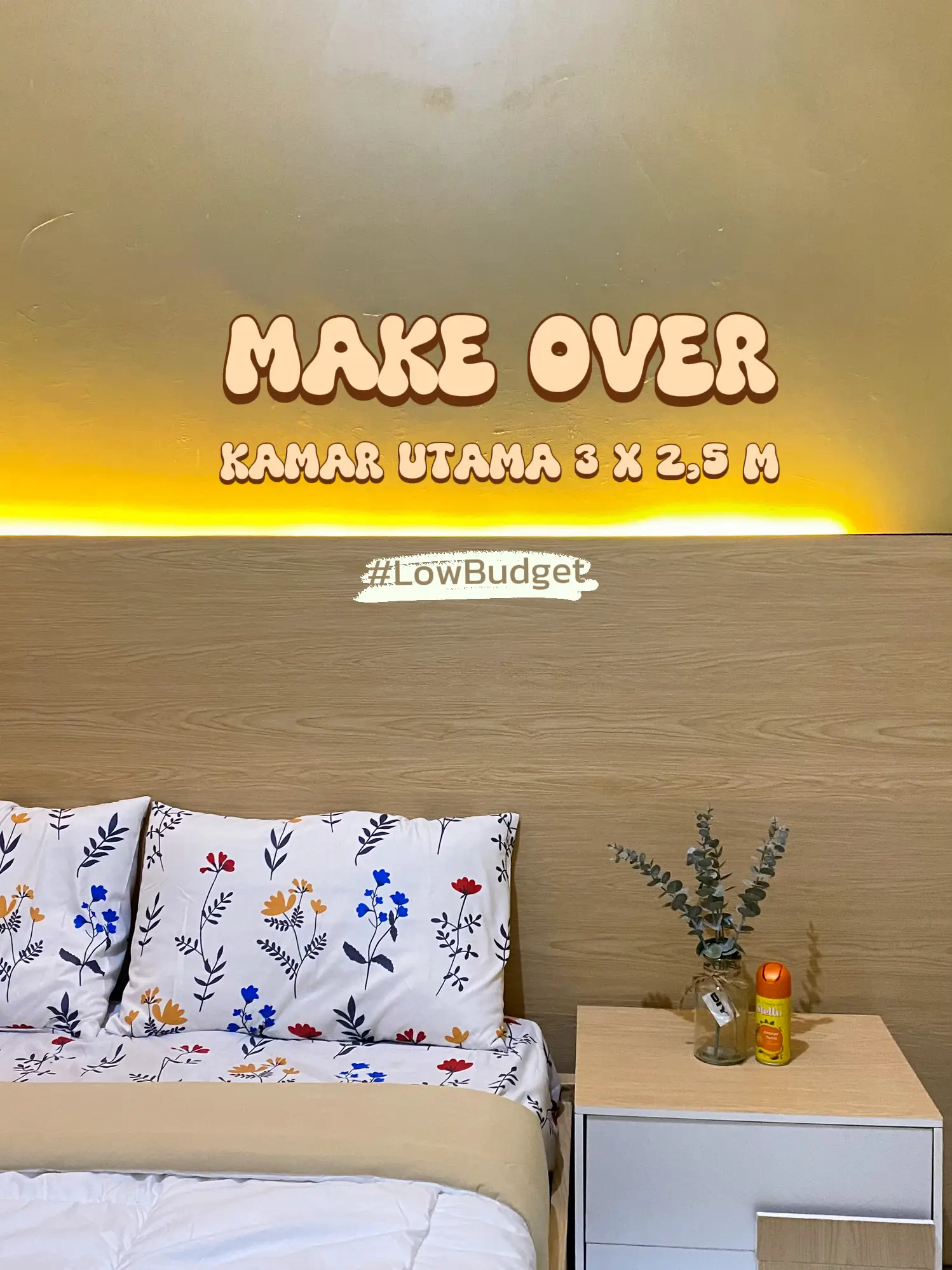 Make Over Kamar Utama 3x2,5 M | Galeri diposting oleh Dini Eka Safira ...