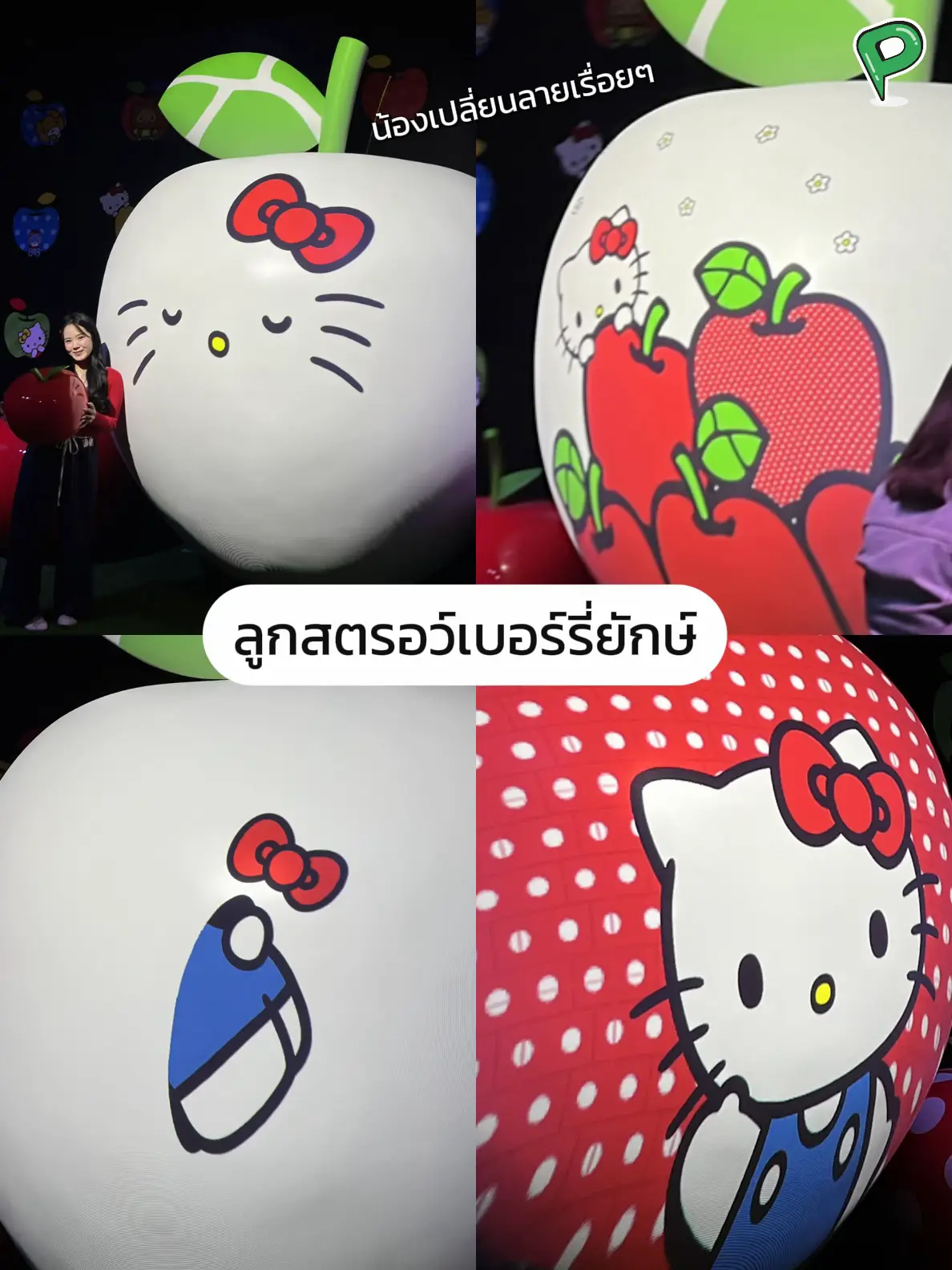🍎🎀ฉลองครบรอบ 50 ปีกับนิทรรศการ Hello Kitty | แกลเลอรีที่โพสต์โดย ...
