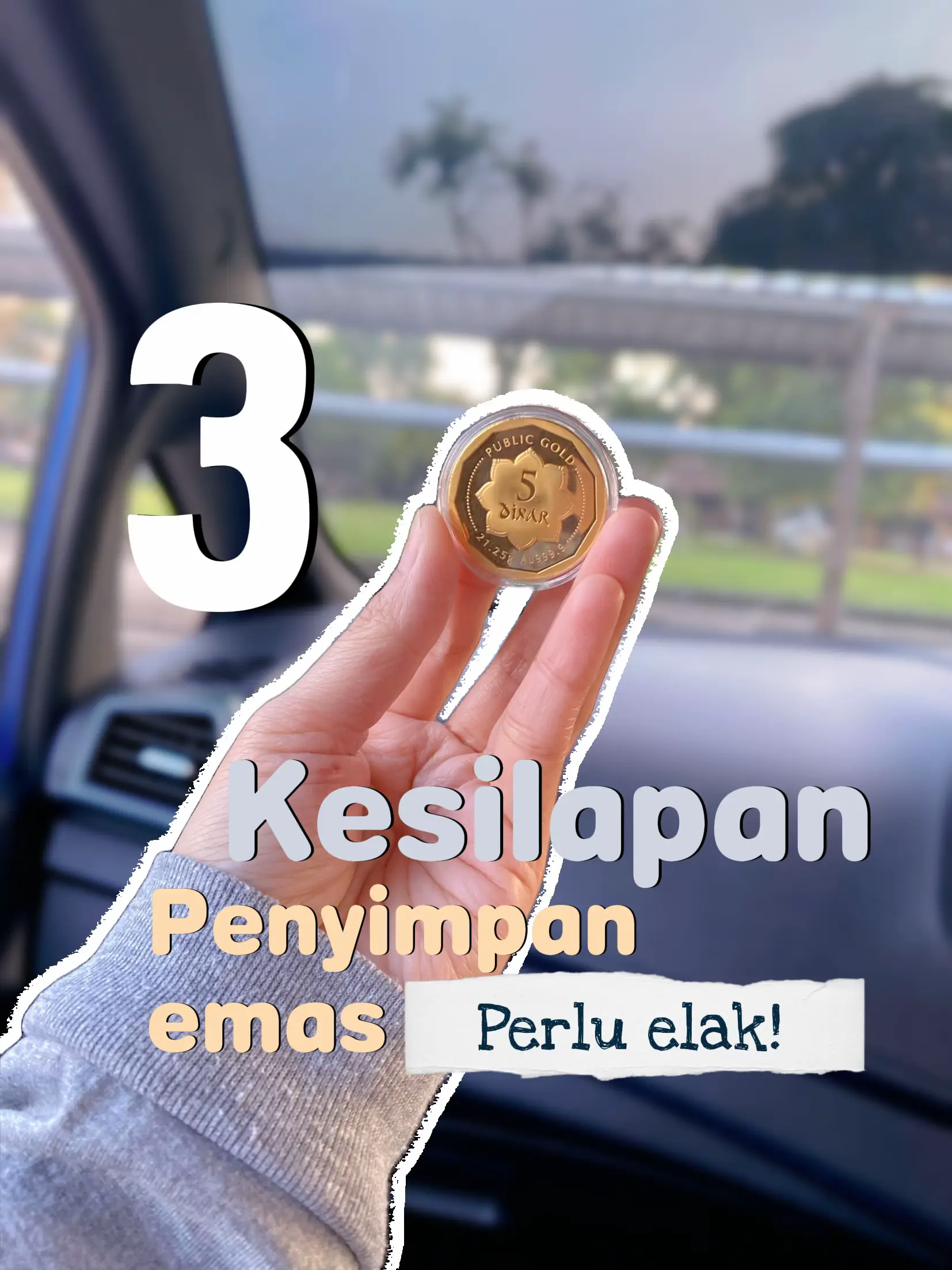3 KESILAPAN PENYIMPAN EMAS | Galeri disiarkan oleh Amirah Muhammad | Lemon8