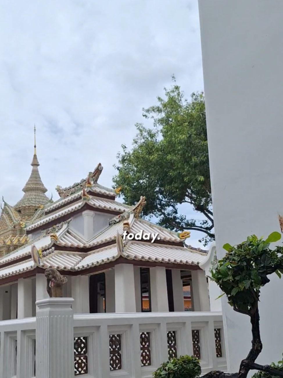 1 days go to wat pho 𖤐⭒๋࣭ ⭑ | วิดีโอที่เผยแพร่โดย mamuaymamilk | Lemon8