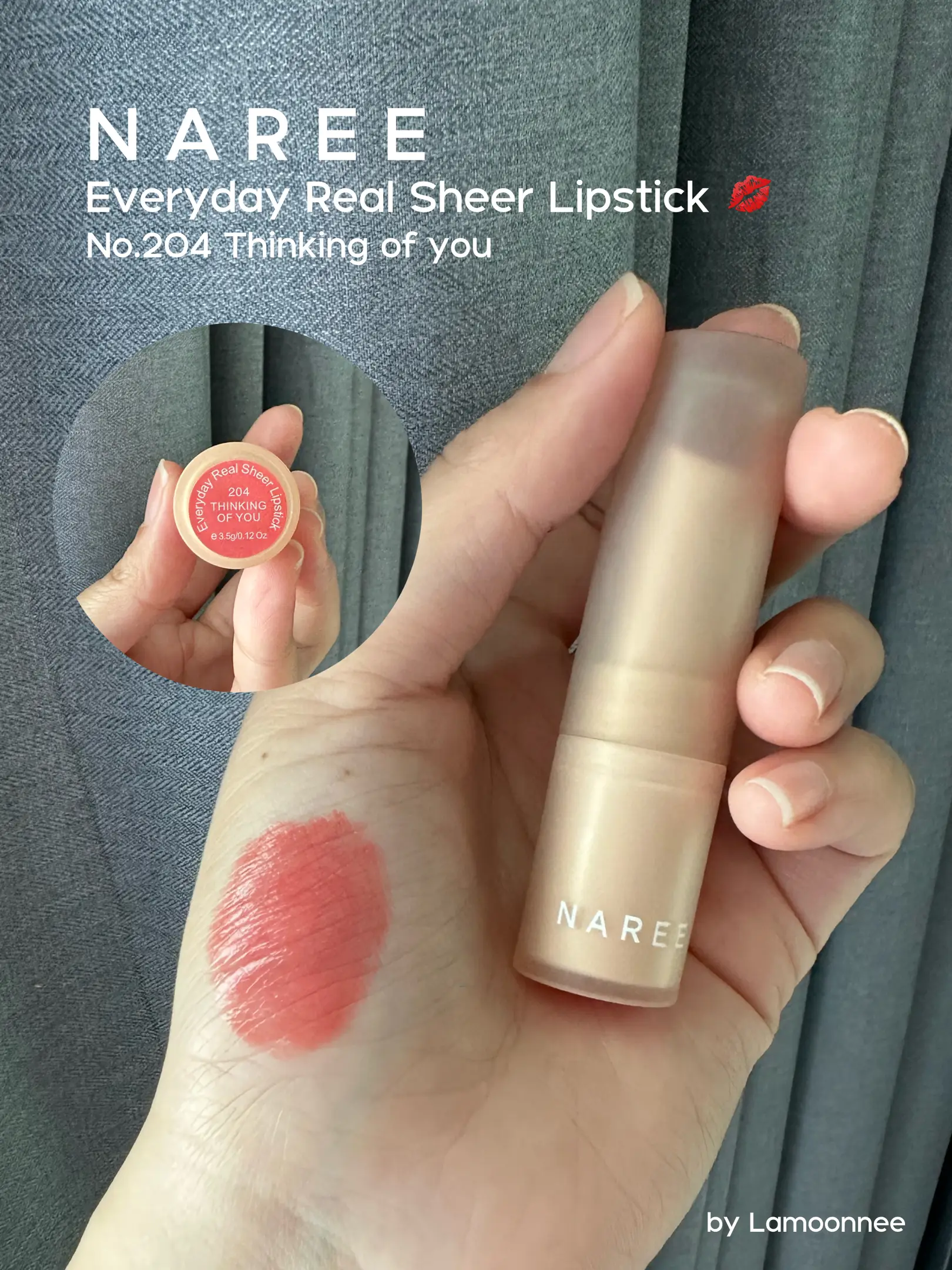 Lip Naree drug label everyday sheer used lip corea super heart | Gallery posted by Lamoonnee ...