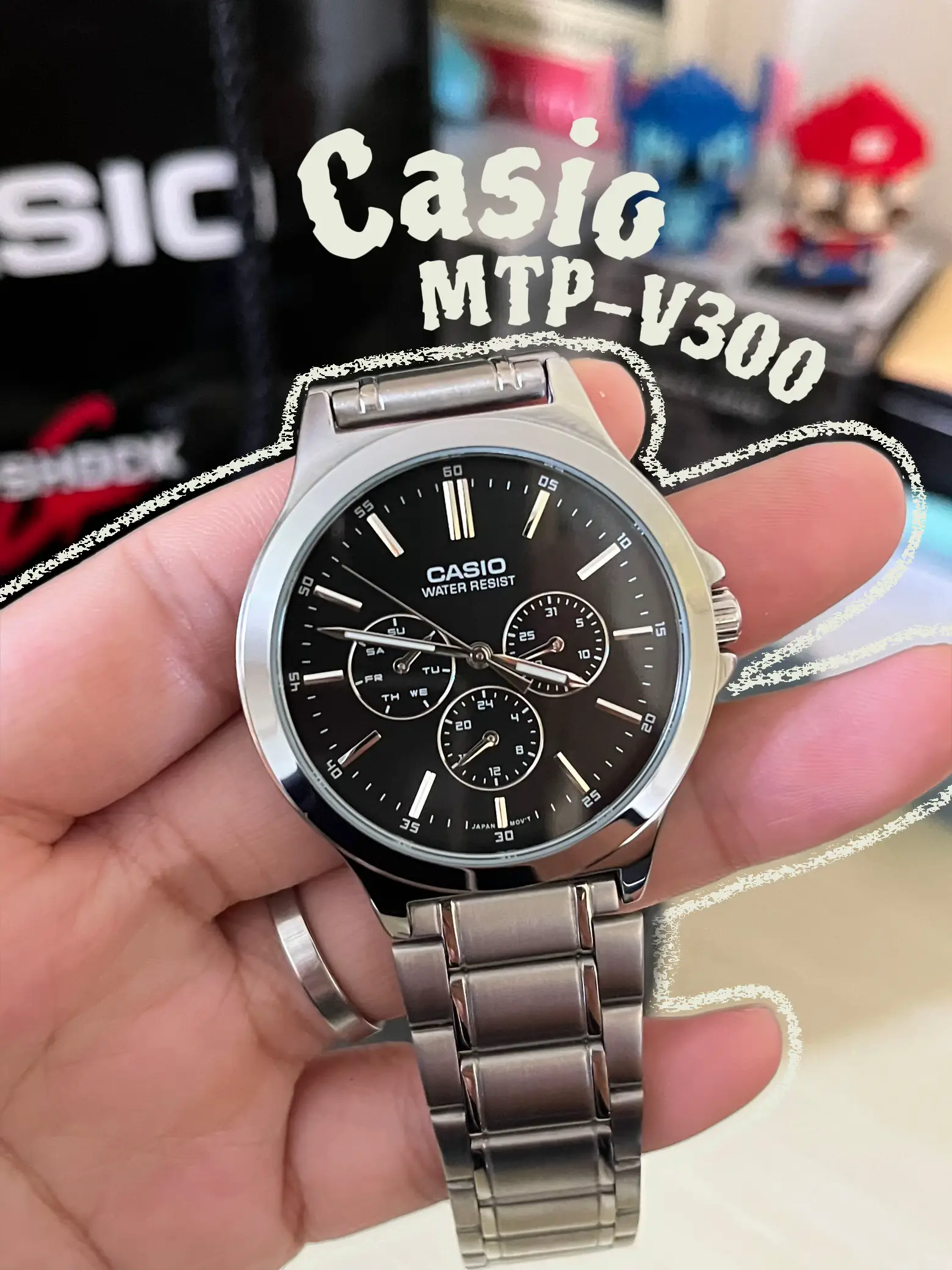 ป้ายยานาฬิกา casio รุ่น MTP-V300 ! ⌚️ | แกลเลอรีที่โพสต์โดย ไป กัน น้อนน้อน | Lemon8