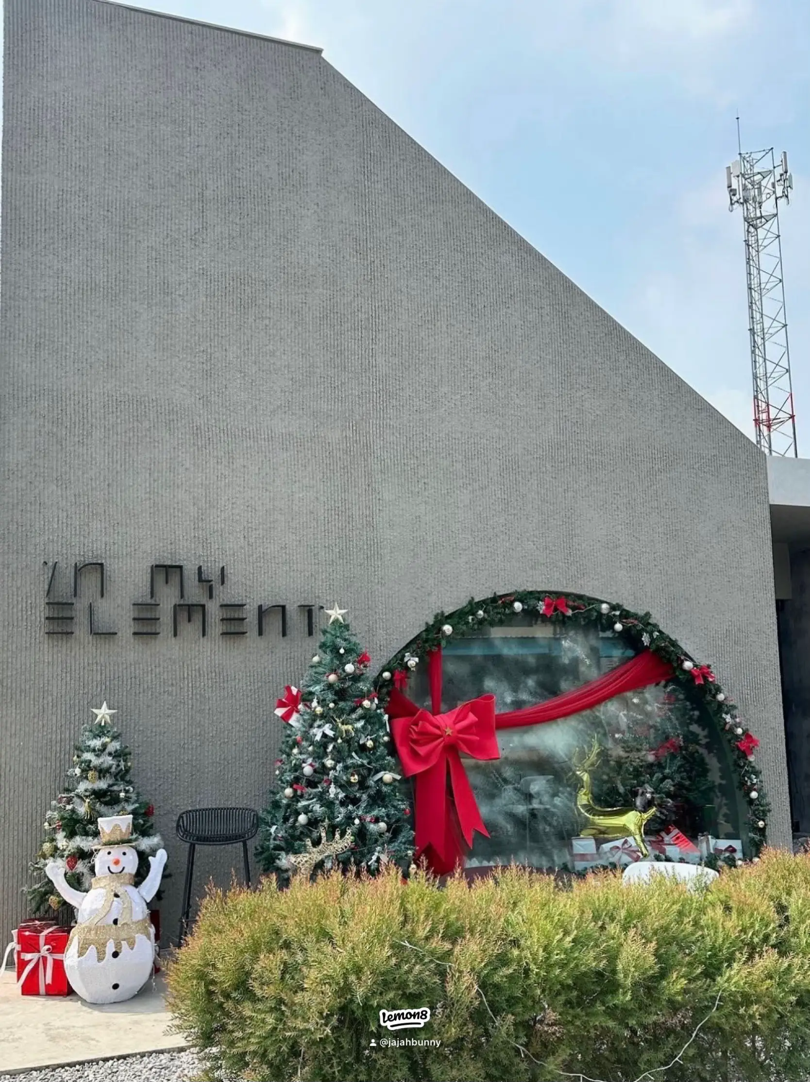 คริสมาสคริสใจ🎄🎅🏻 ️☃️ In My Element Cafe คาเฟ่ราชพฤกษ์ | แกลเลอรีที่ ...