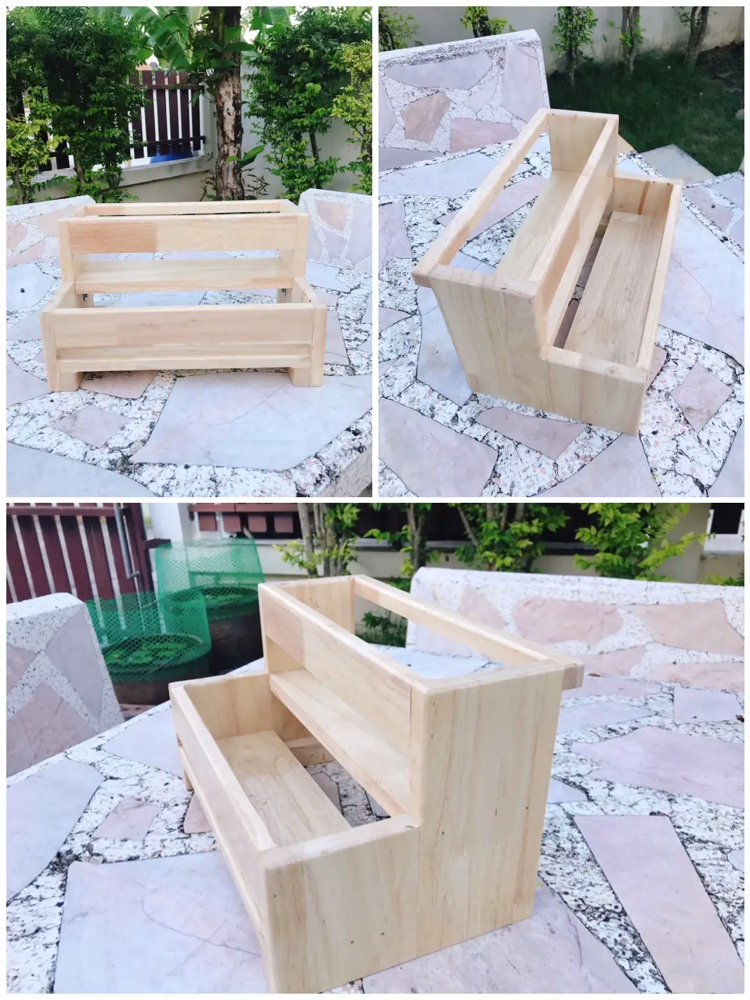 #งานไม้diy #ชั้นวางเครื่องปรุง #ไม้ยางพารา #ทำเองบ้าง | แกลเลอรีที่ ...